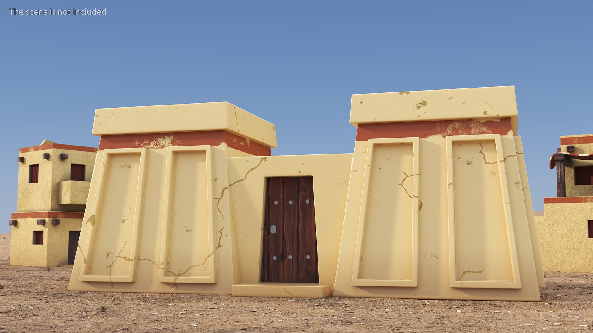 Stylized Arabian Buildings Collection 2 3D Model - TurboSquid 2299500