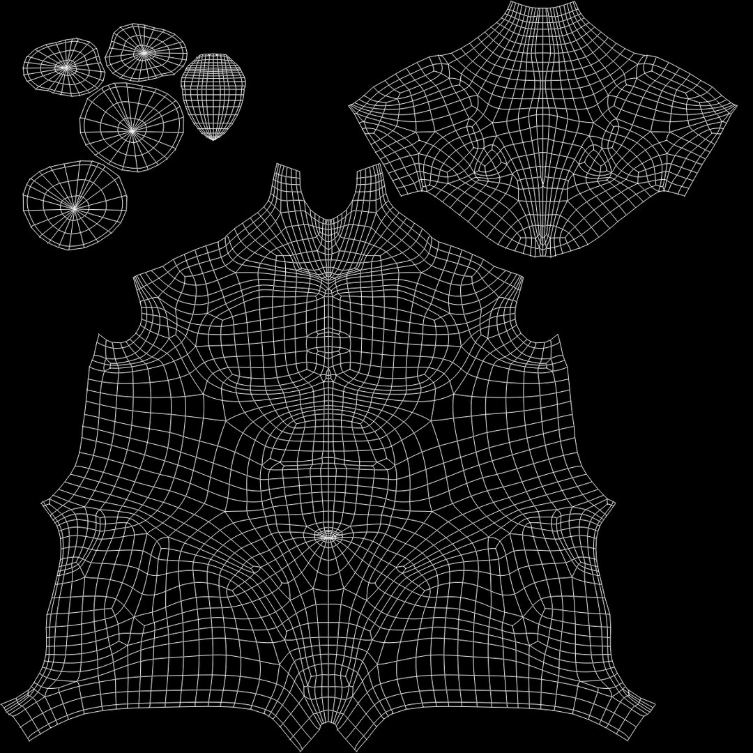 Modeled Body Male Obj