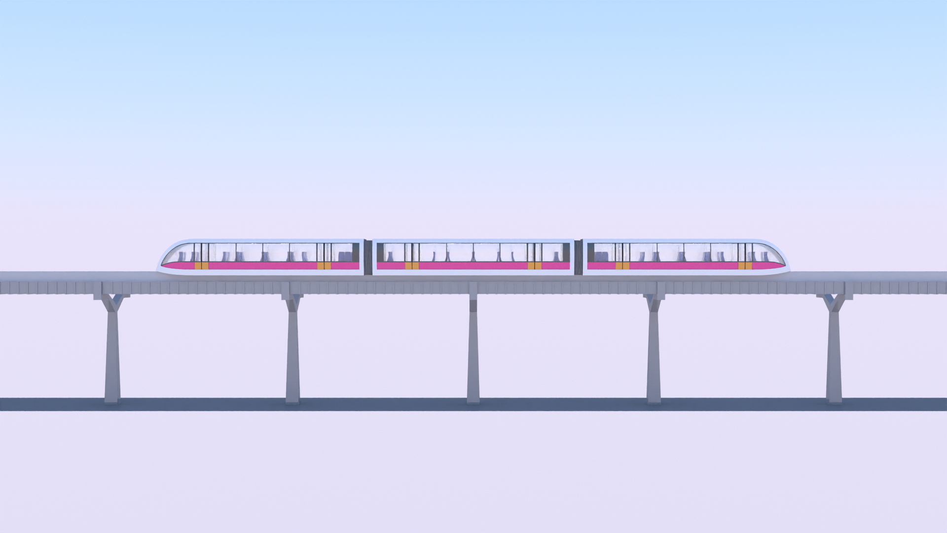 Elevated trains collection 2023 model - TurboSquid 2144805