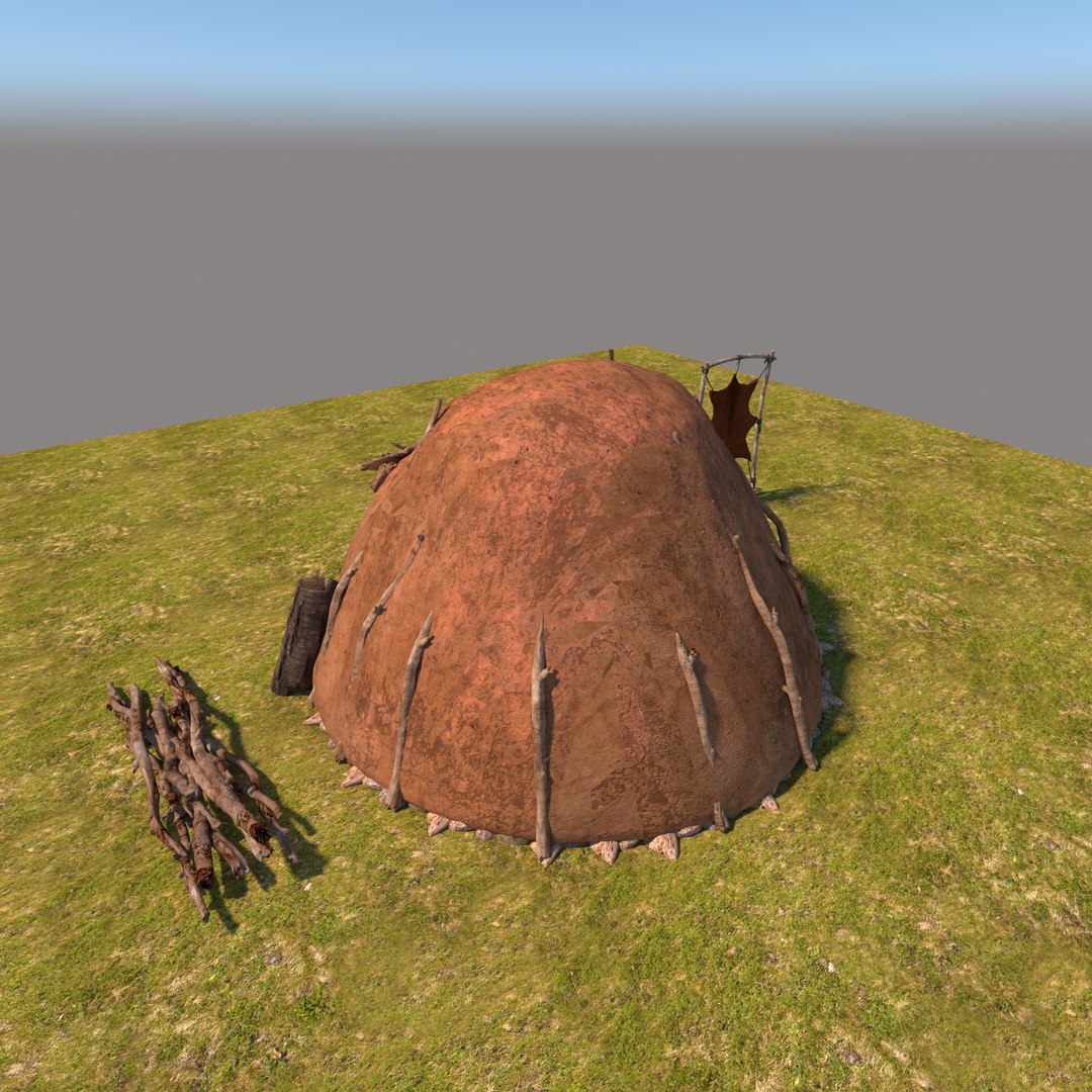 Prehistoric Neolithic House 3D Model - TurboSquid 1325682