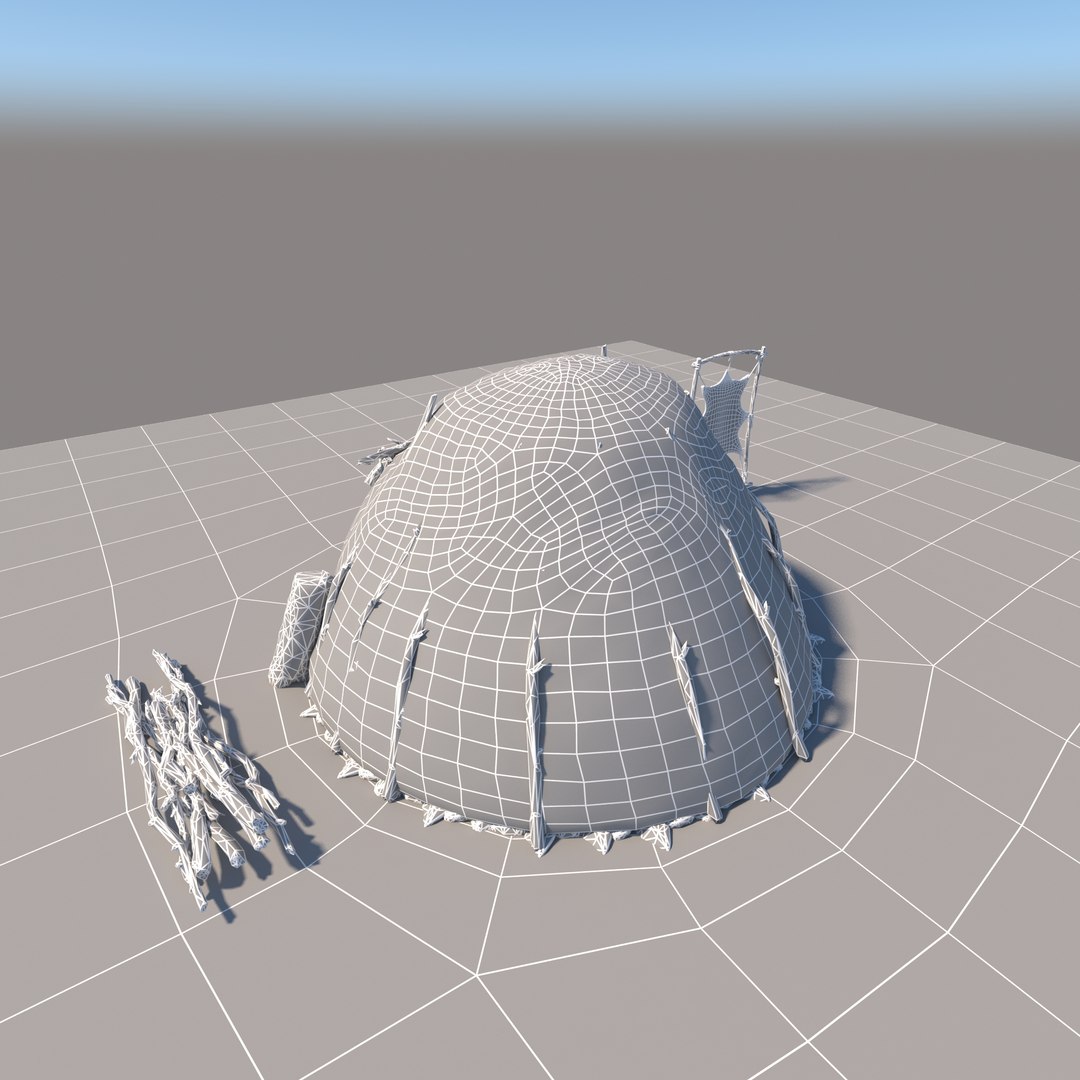 Prehistoric Neolithic House 3D Model - TurboSquid 1325682