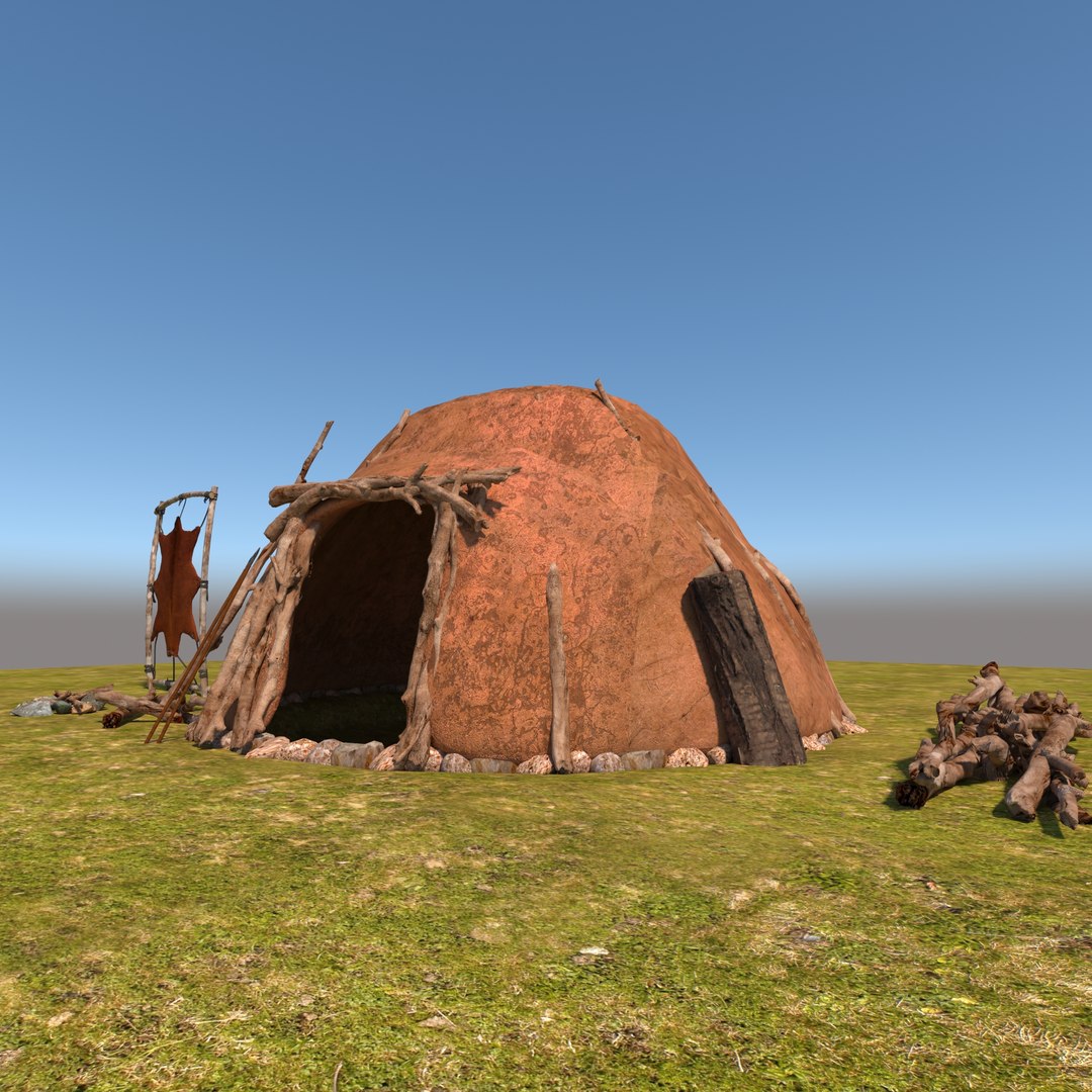 Prehistoric Neolithic House 3D Model - TurboSquid 1325682