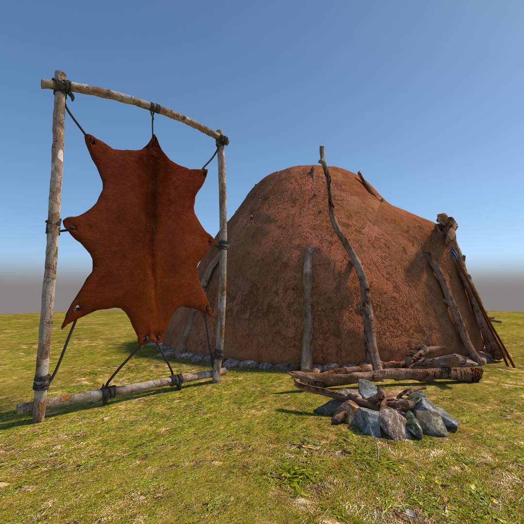 Prehistoric Neolithic House 3D Model - TurboSquid 1325682
