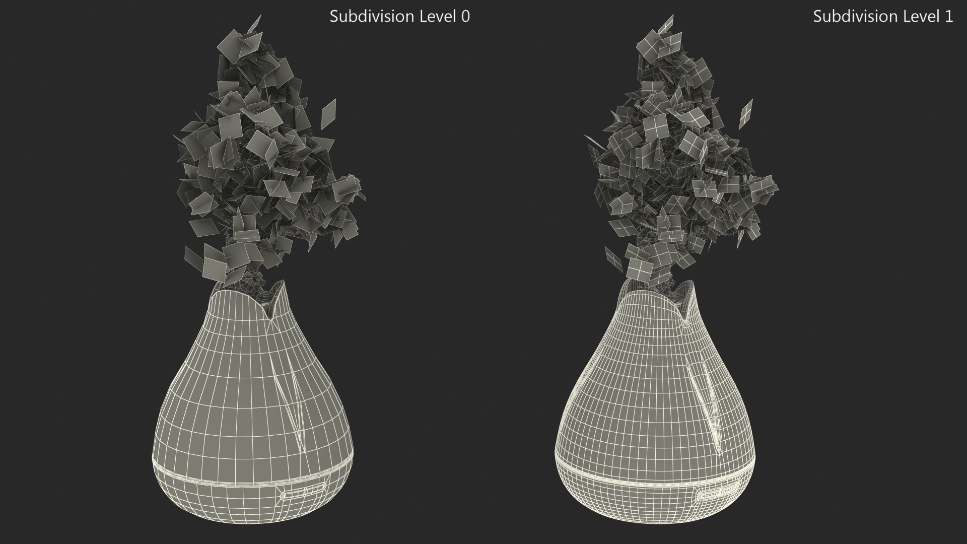 Aroma Oil Diffuser Switched On 3D Model - TurboSquid 2007255