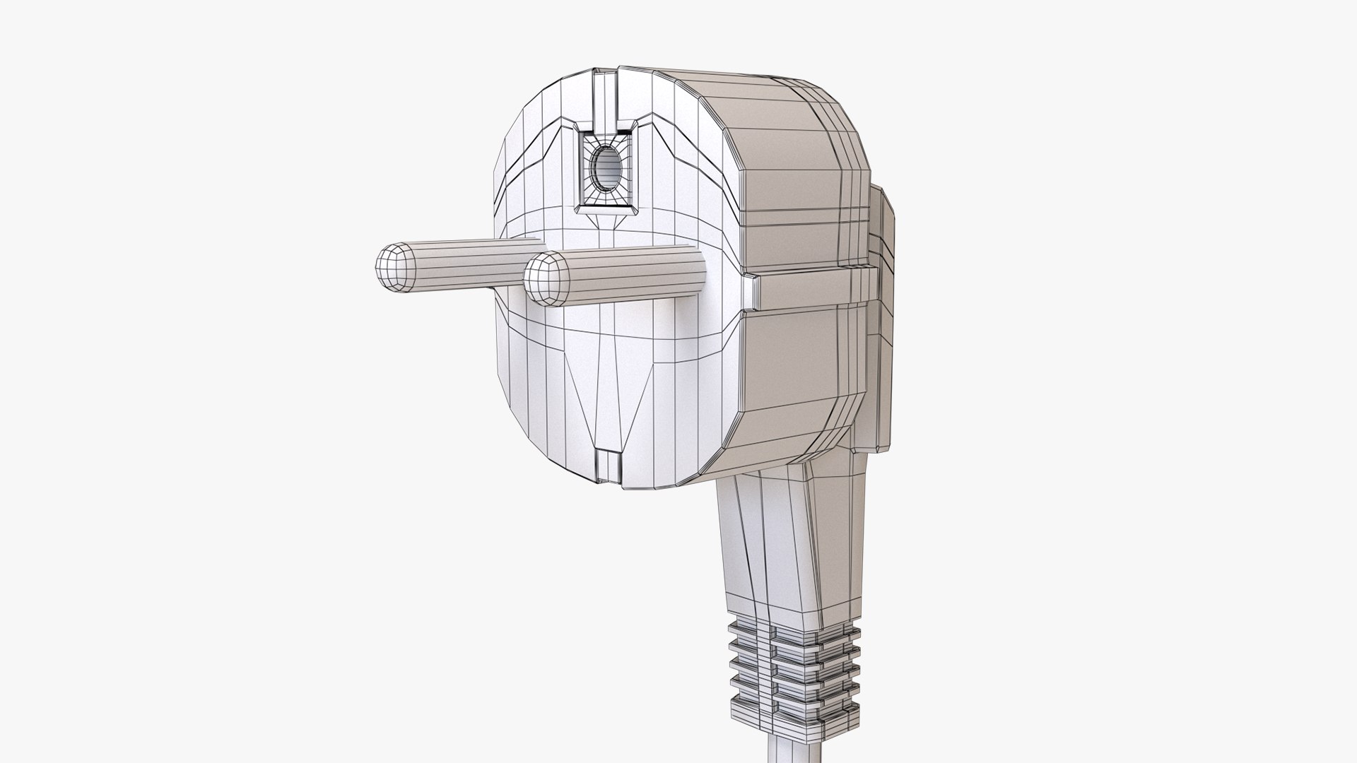 3D Electric Plug - TurboSquid 1586689