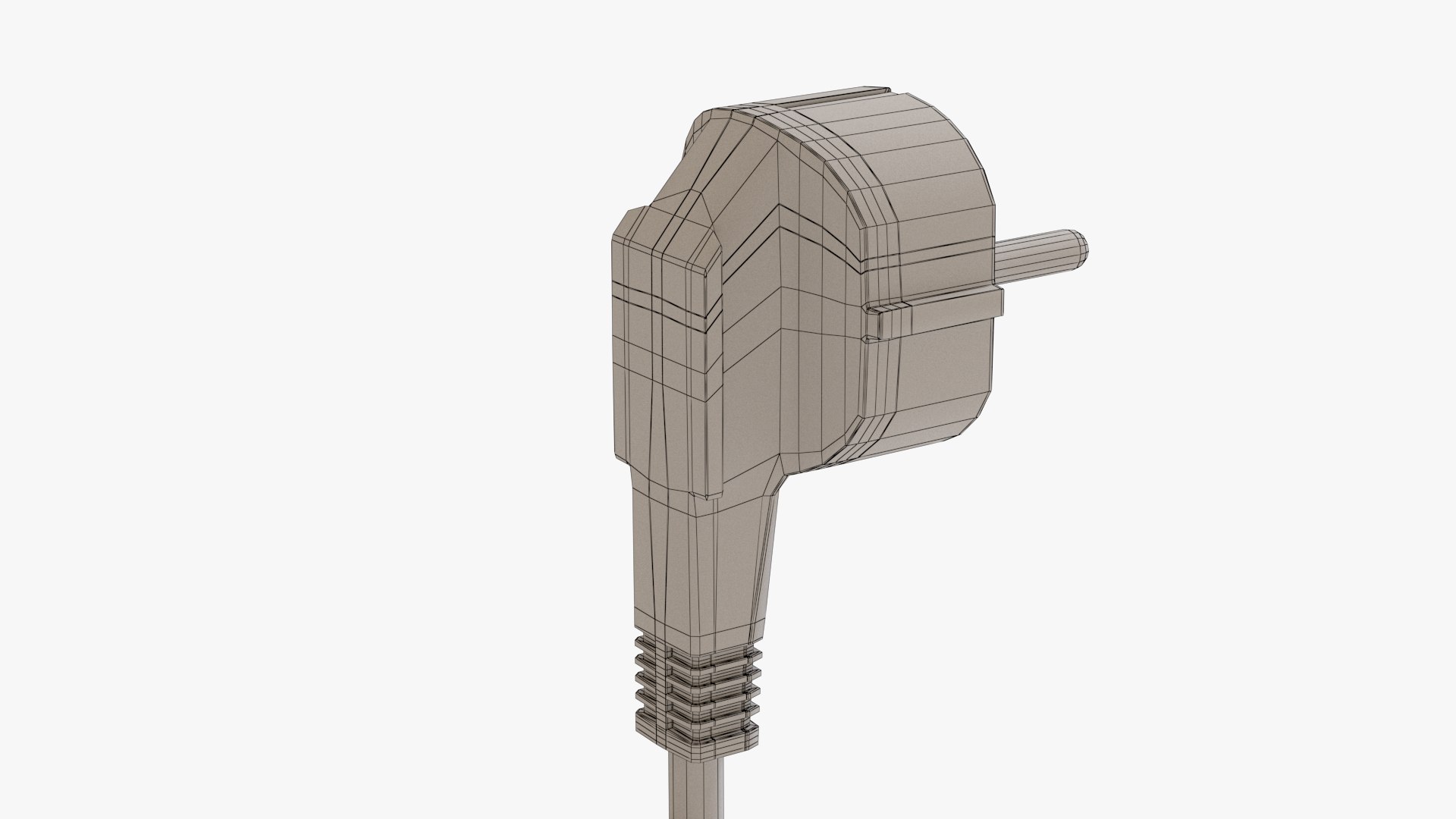 3D Electric Plug - TurboSquid 1586689