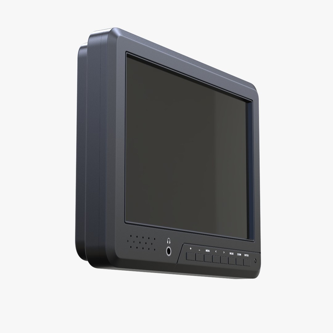 3D Small Monitor Video - TurboSquid 1245793