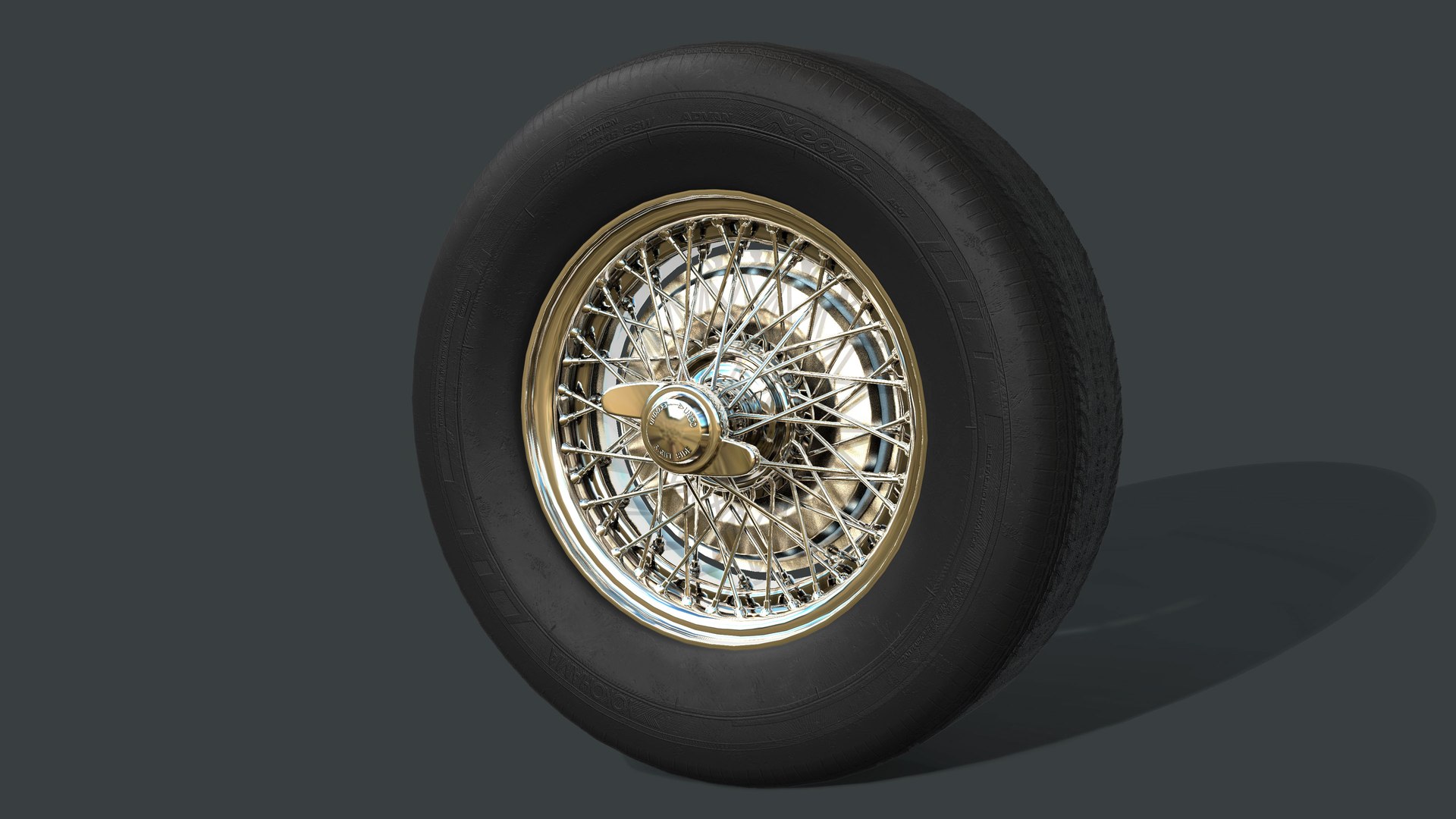 Austin-healey Wheels 3D Model - TurboSquid 1567646