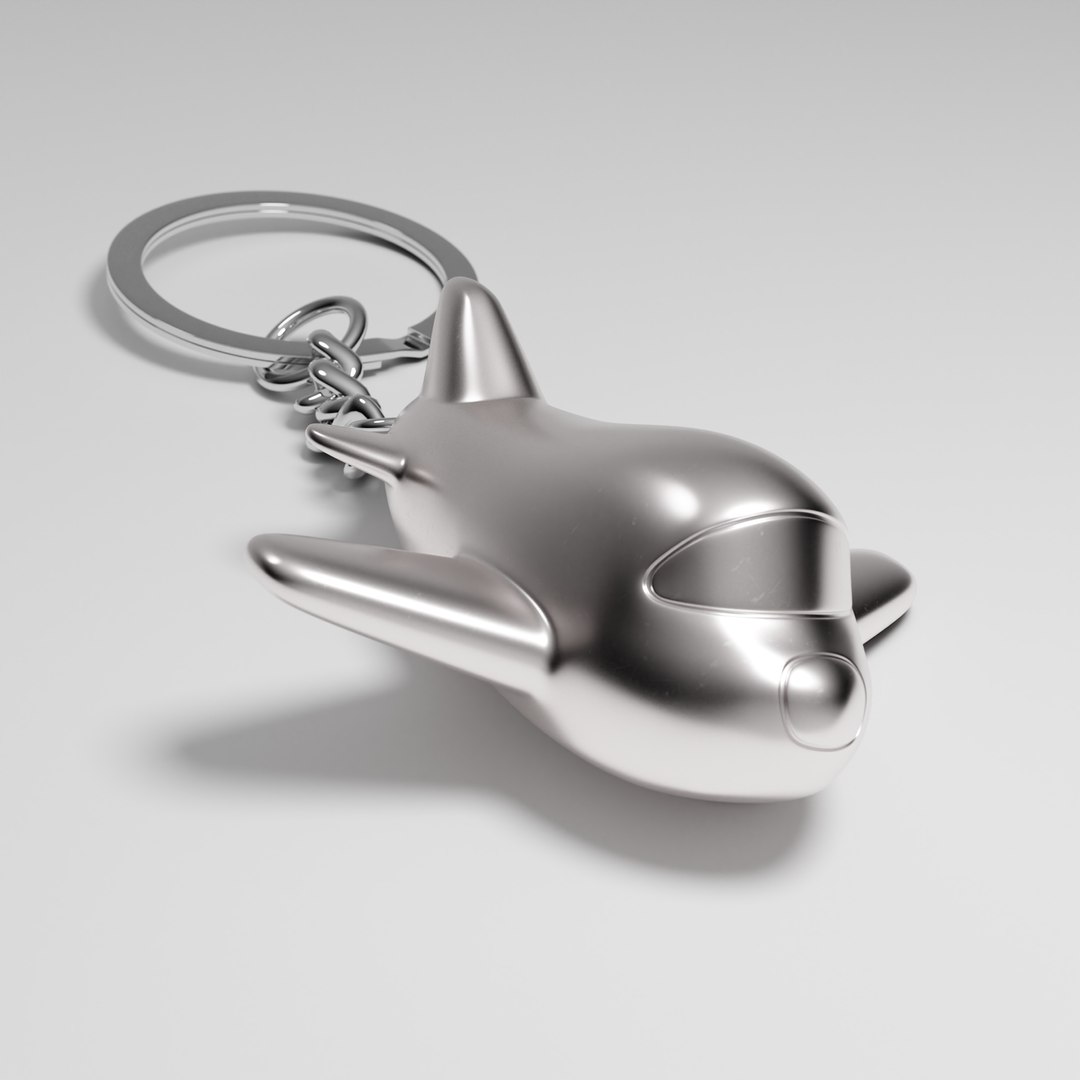 3D Airplane Keychain Model - TurboSquid 2238661
