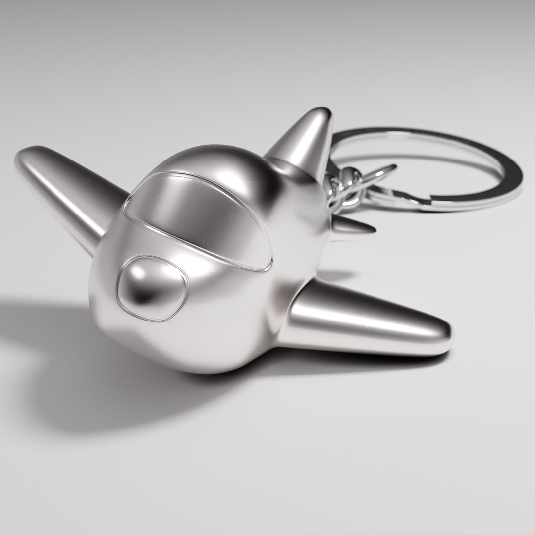 3D Airplane Keychain Model - TurboSquid 2238661