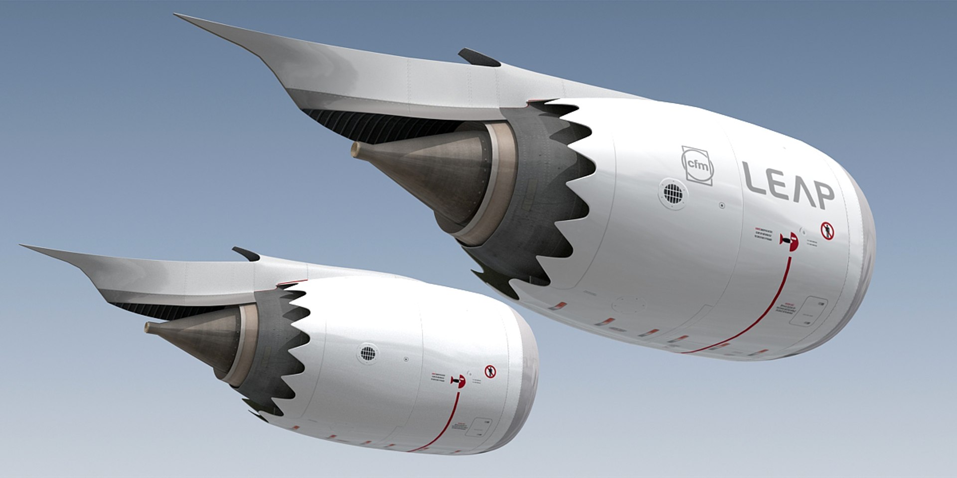 3D Cfm Leap-1b Jet Engine - TurboSquid 1218832