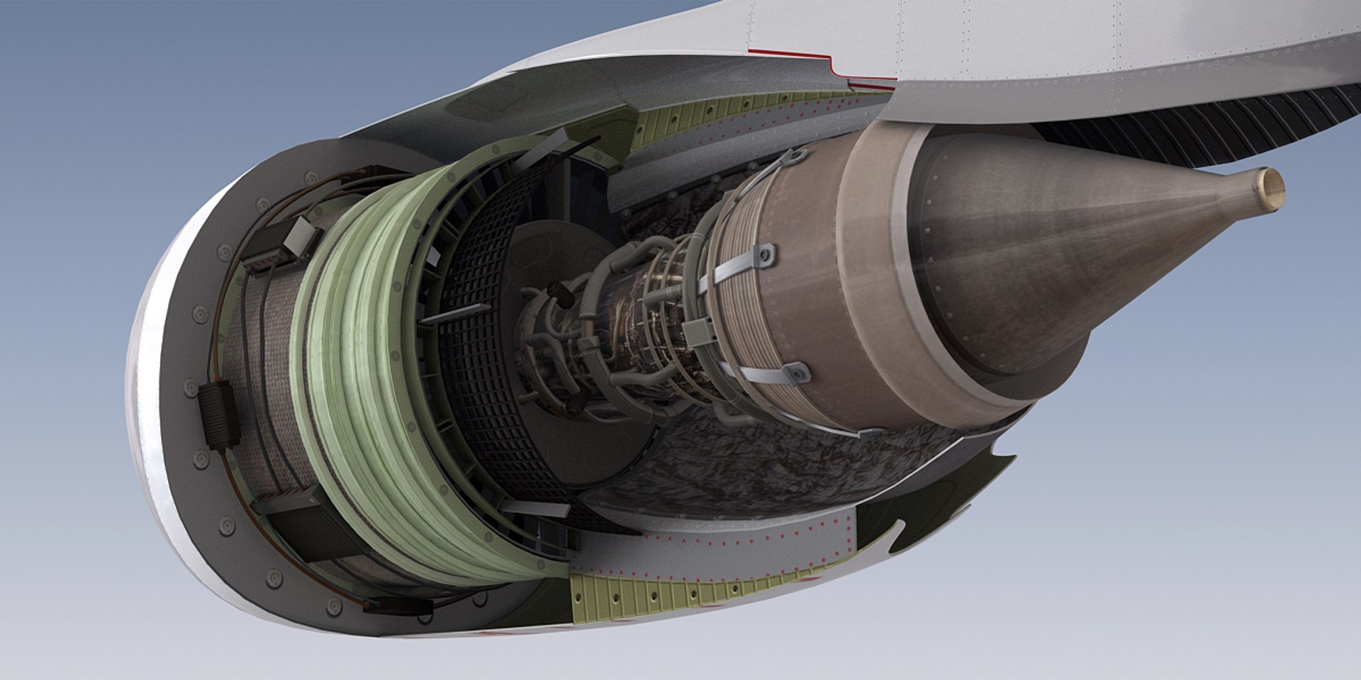 3D Cfm Leap-1b Jet Engine - TurboSquid 1218832