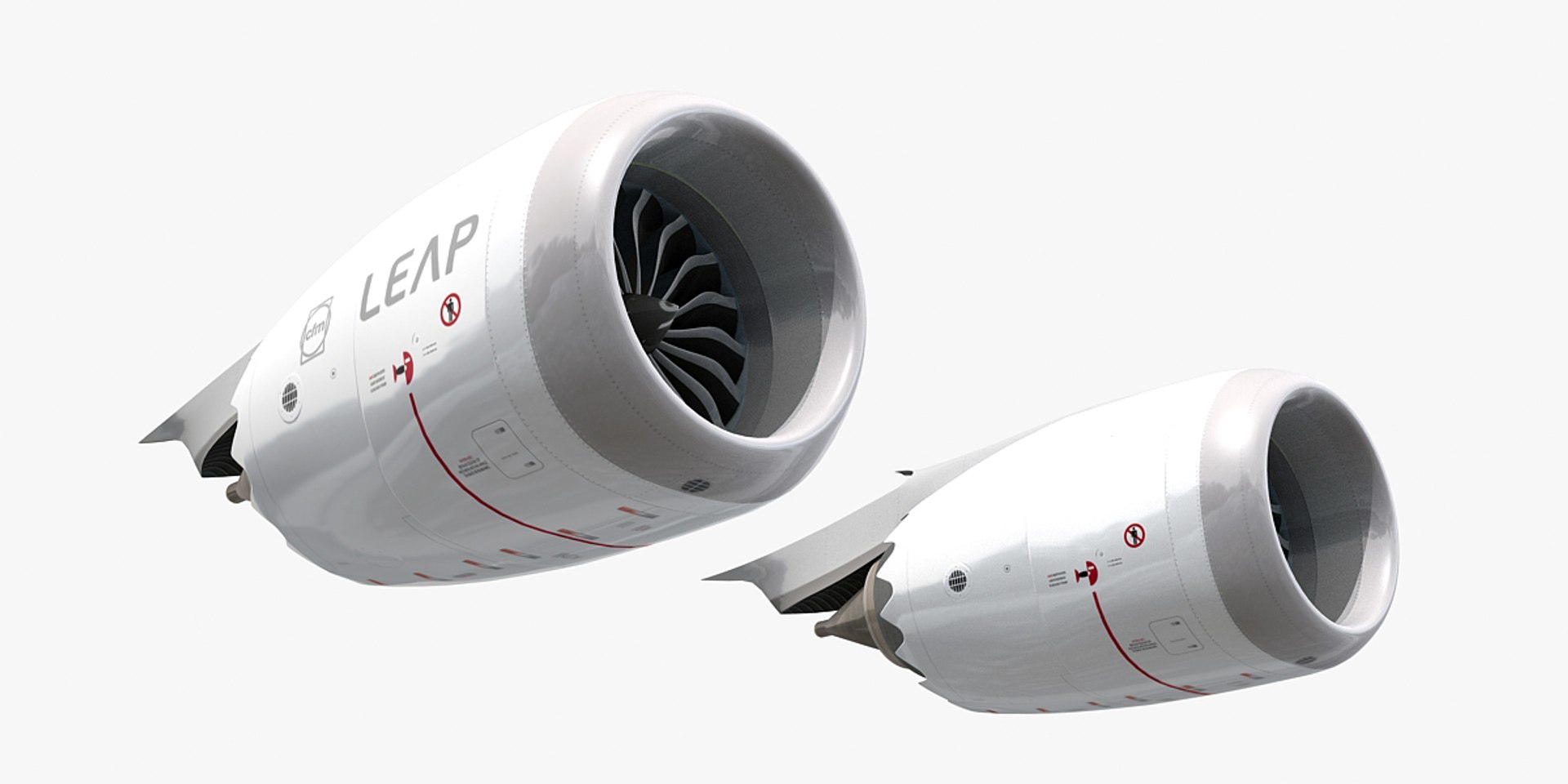 3D Cfm Leap-1b Jet Engine - TurboSquid 1218832