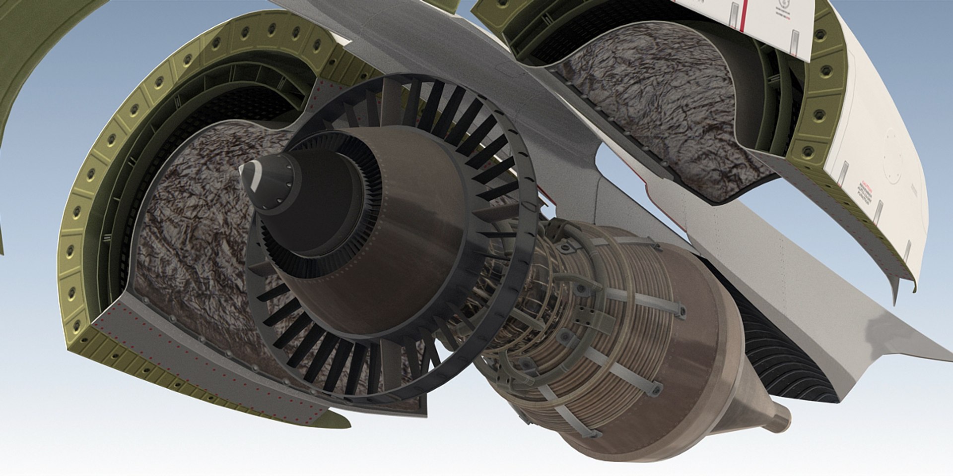 3D Cfm Leap-1b Jet Engine - TurboSquid 1218832