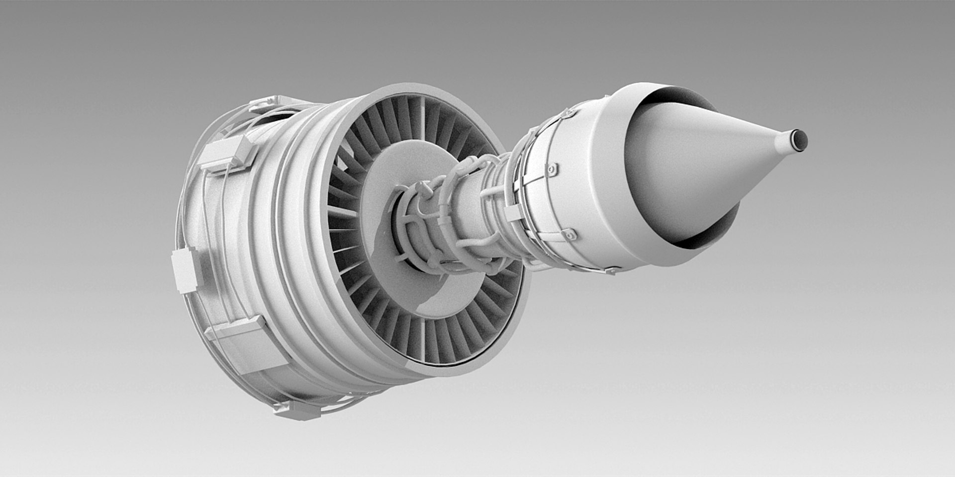 3D Cfm Leap-1b Jet Engine - TurboSquid 1218832