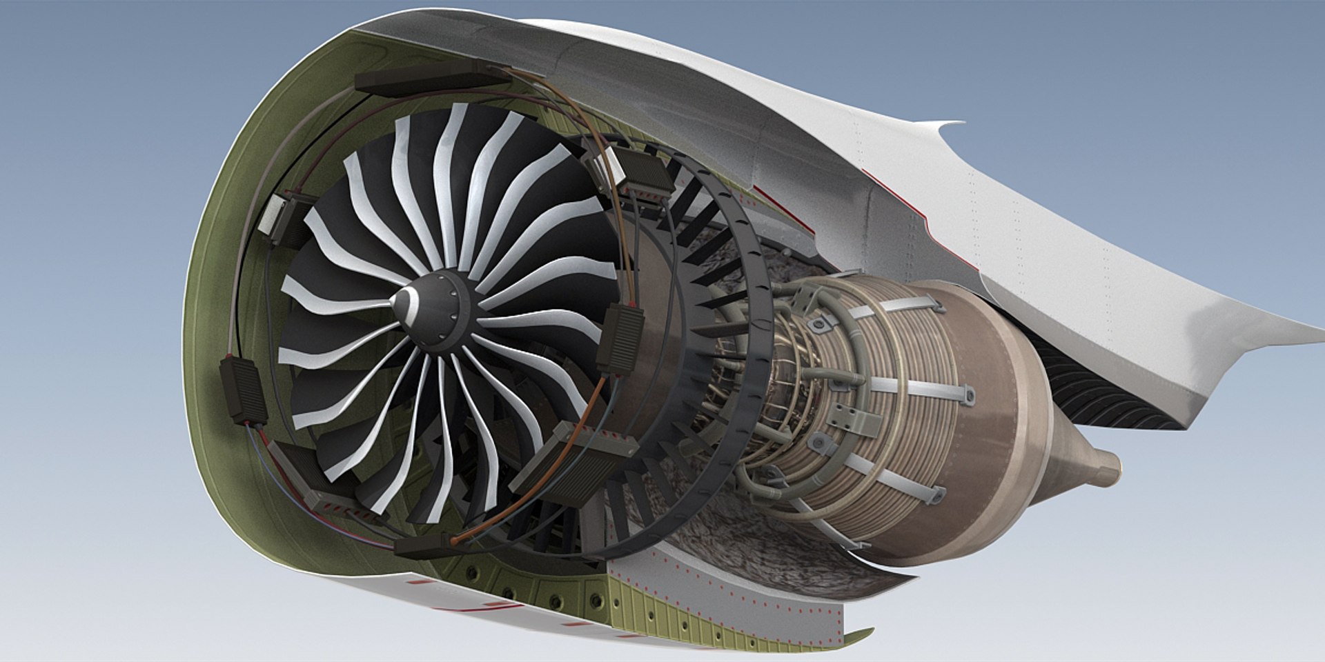 3D Cfm Leap-1b Jet Engine - TurboSquid 1218832