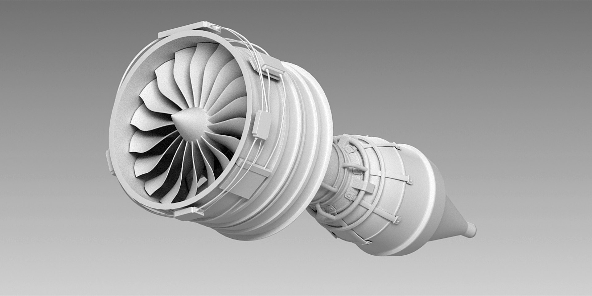 3D Cfm Leap-1b Jet Engine - TurboSquid 1218832