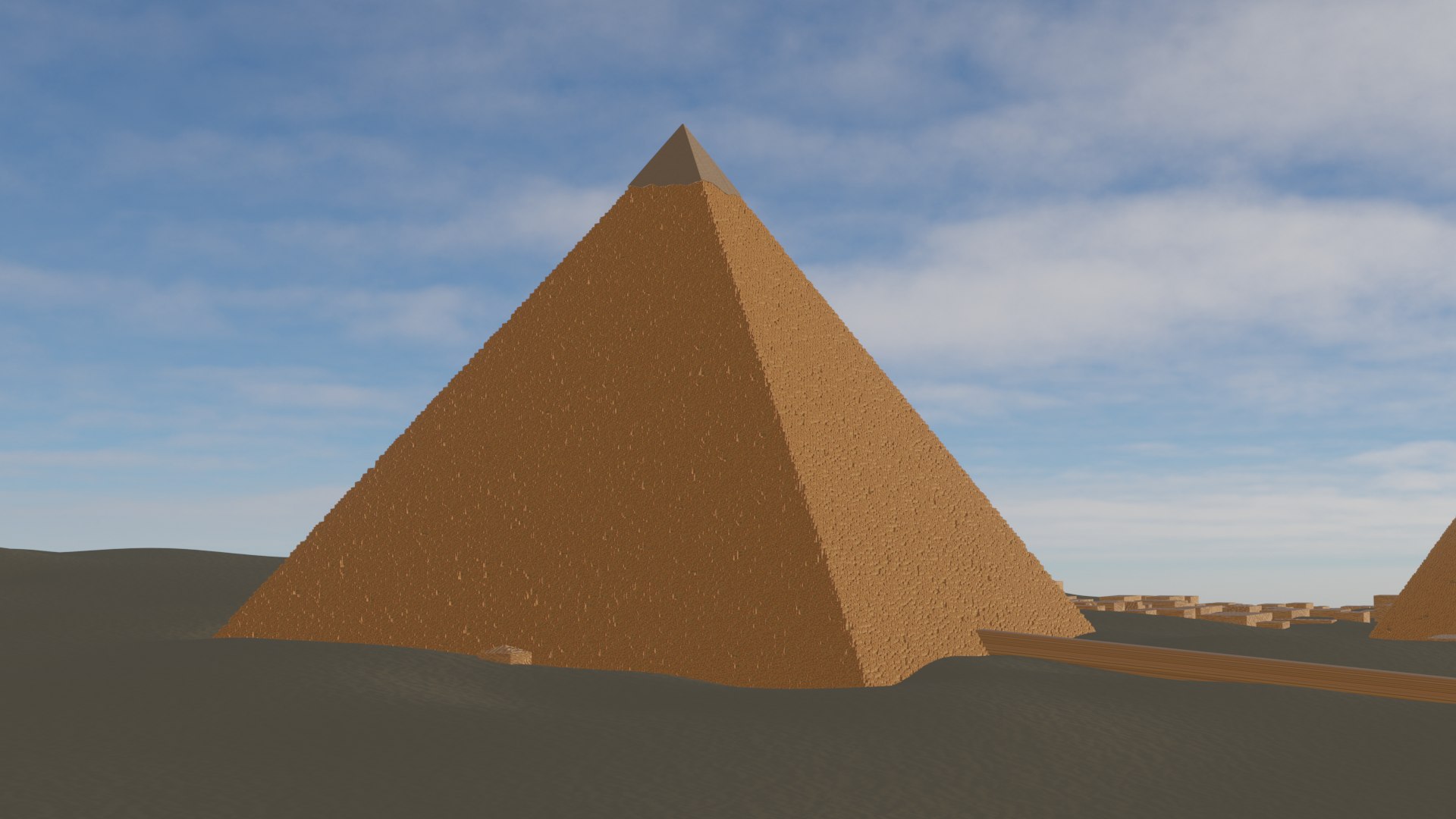 3D Giza Pyramid - TurboSquid 1847207