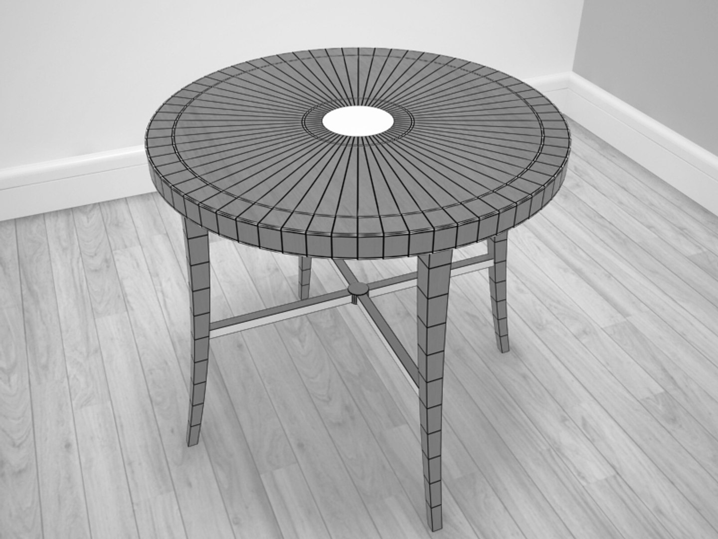 3d Arts Crafts Table Model