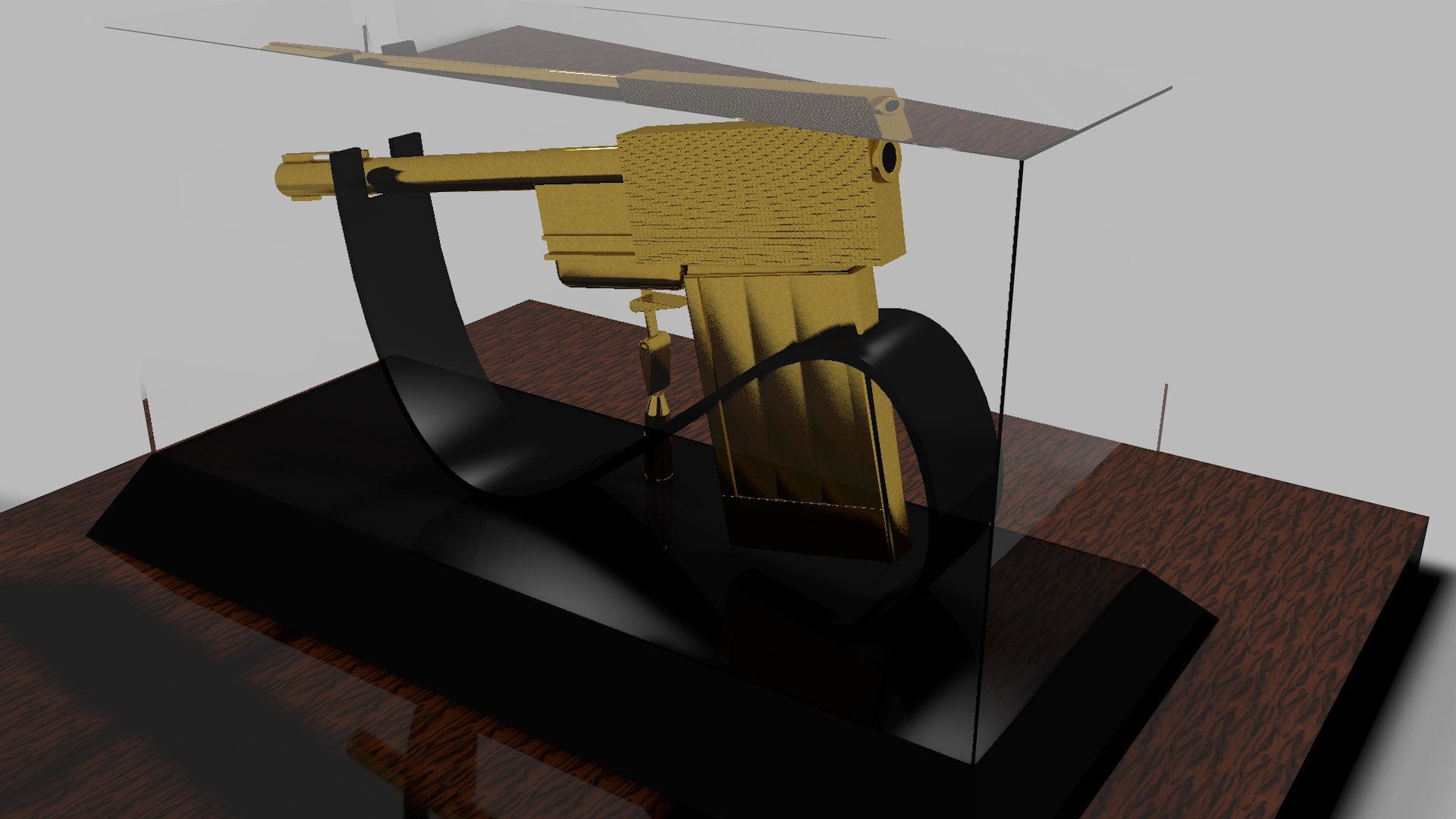 3D James Bond Gun Model - TurboSquid 1194590