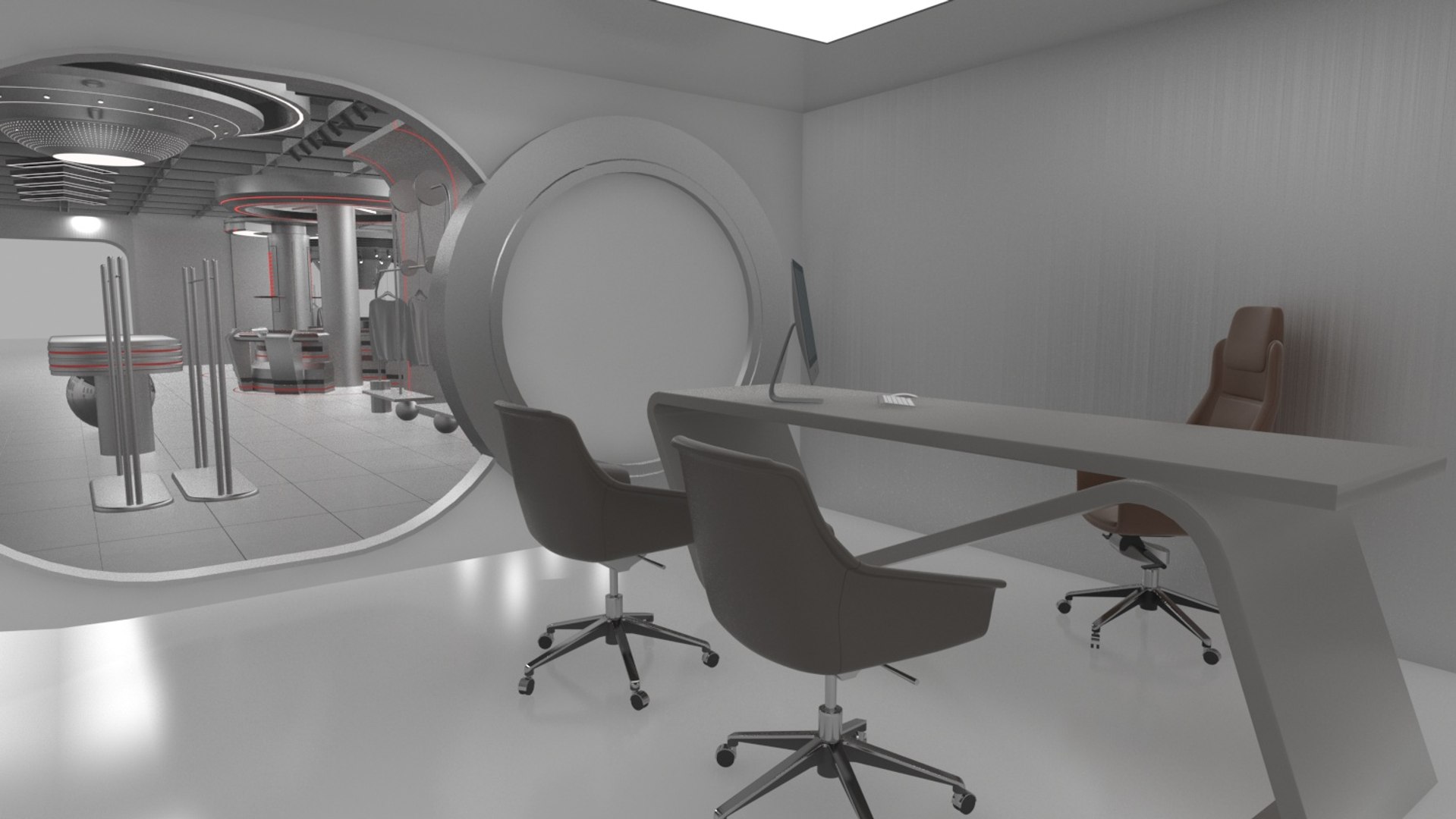 Clothing Store 3D Model - TurboSquid 2096312