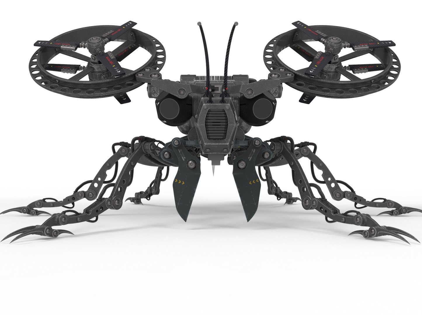 3D Robot Wasp Bot - TurboSquid 1520577