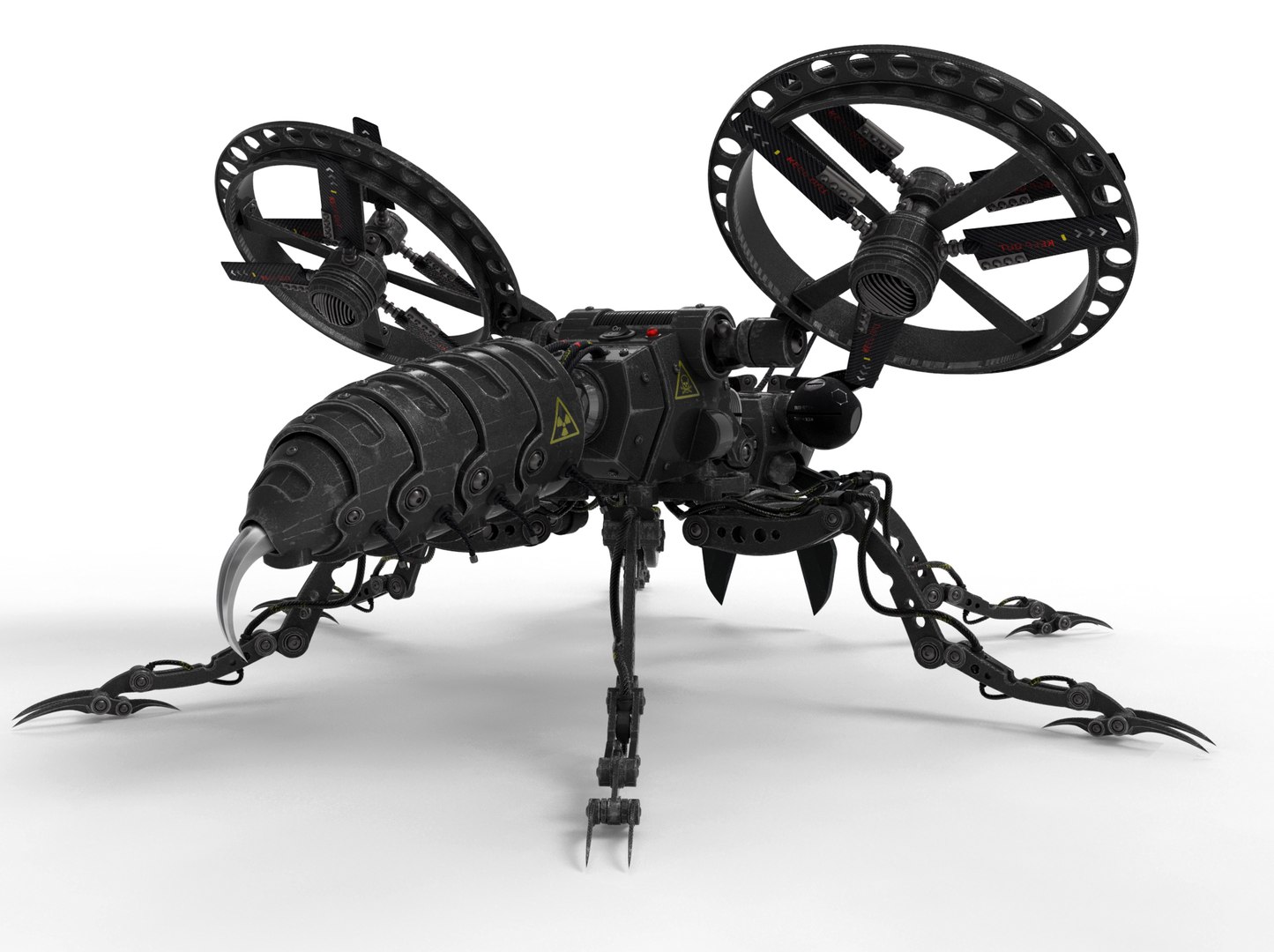 3D Robot Wasp Bot - TurboSquid 1520577