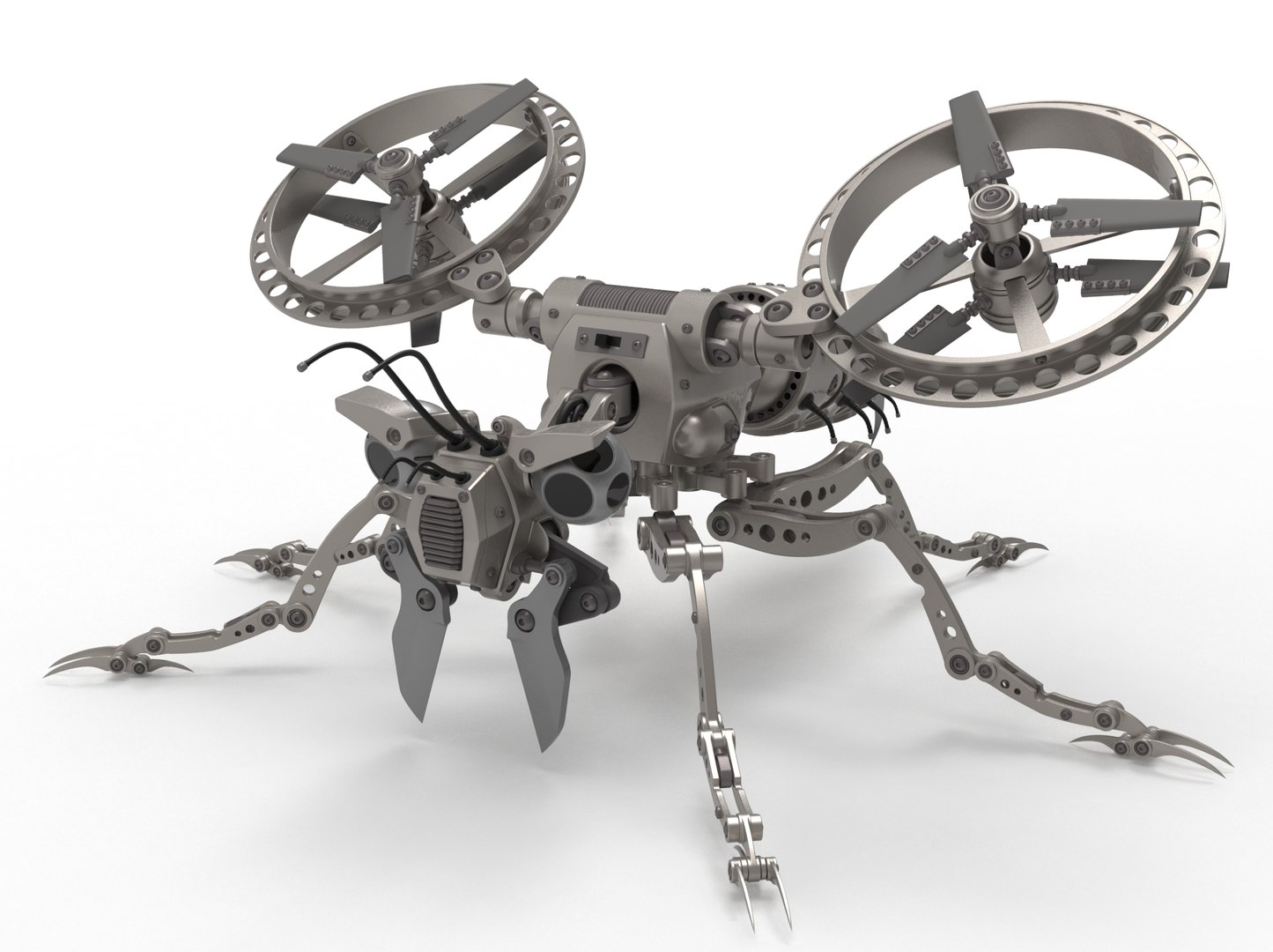 3D Robot Wasp Bot - TurboSquid 1520577