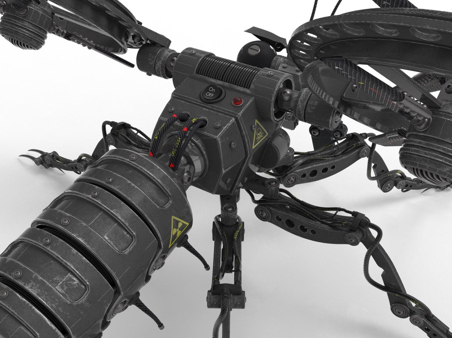 3D Robot Wasp Bot - TurboSquid 1520577