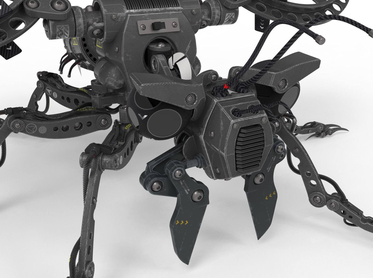 3D Robot Wasp Bot - TurboSquid 1520577