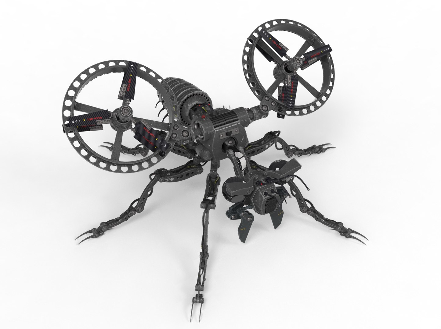3D Robot Wasp Bot - TurboSquid 1520577