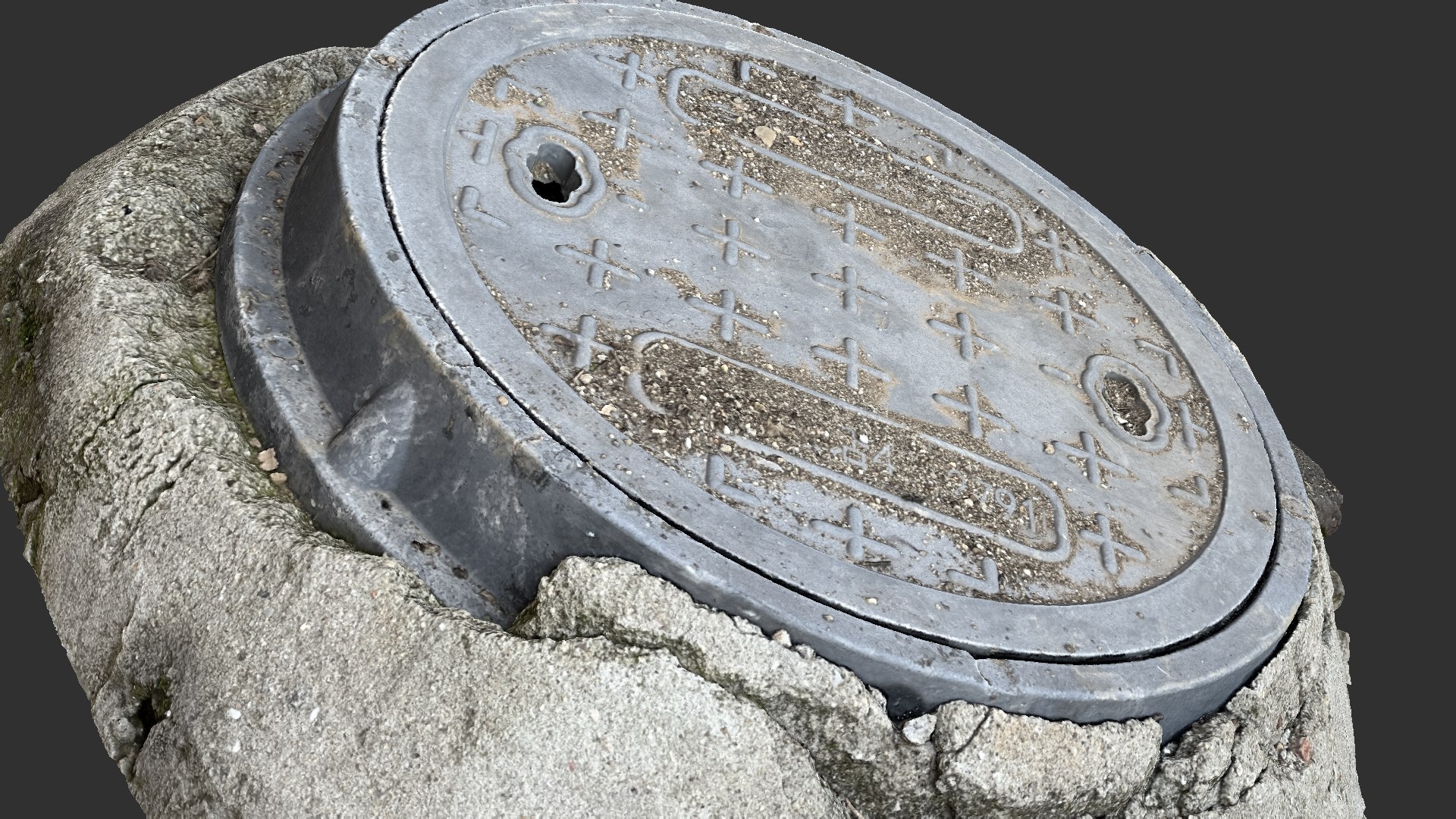 Manhole 3d Scan 3D - TurboSquid 1999793