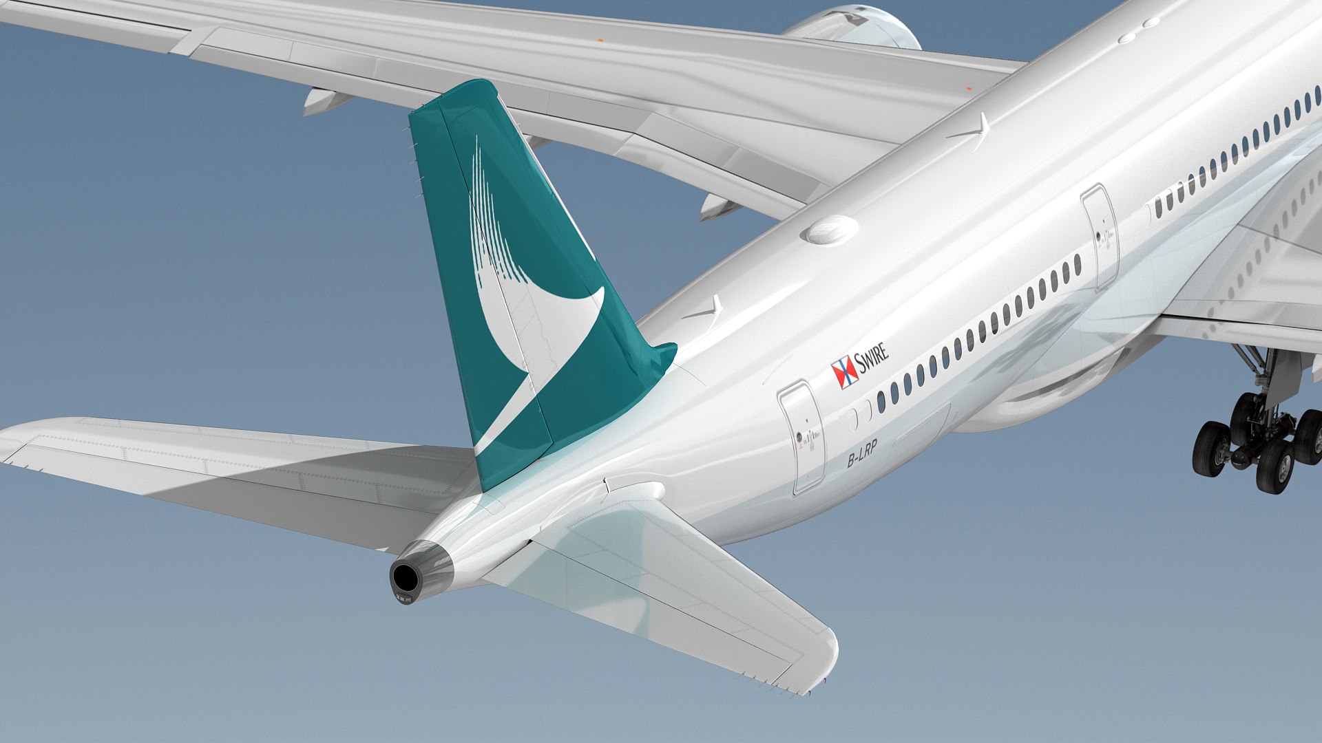 Airbus A350-900 Cathay Pacific 3D Model - TurboSquid 1967096
