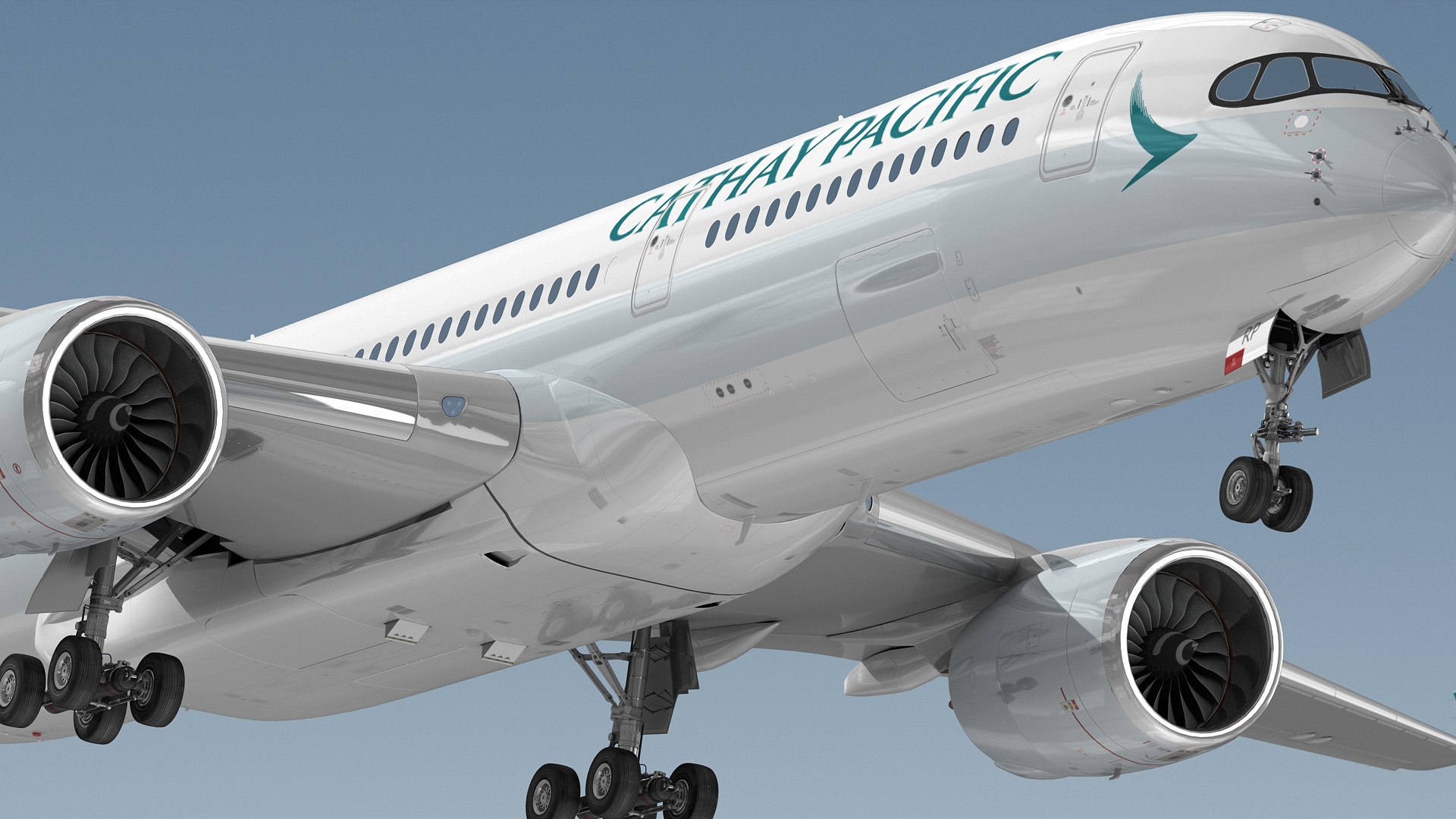 Airbus A350-900 Cathay Pacific 3D Model - TurboSquid 1967096