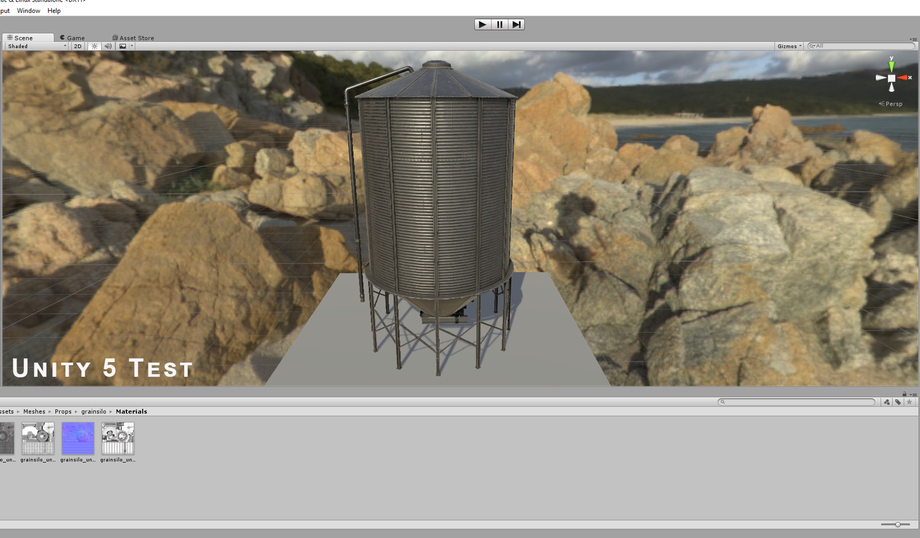 Asset Polys Unity 3d Model