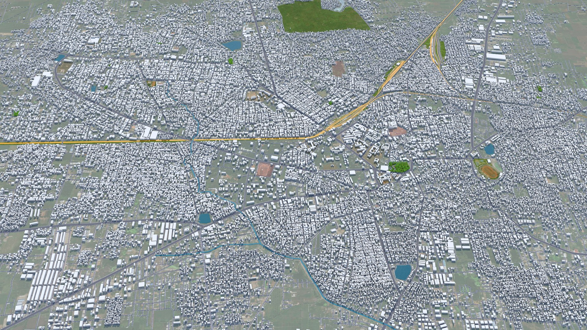 3D Model Guntur Andhra Pradesh - TurboSquid 2090164