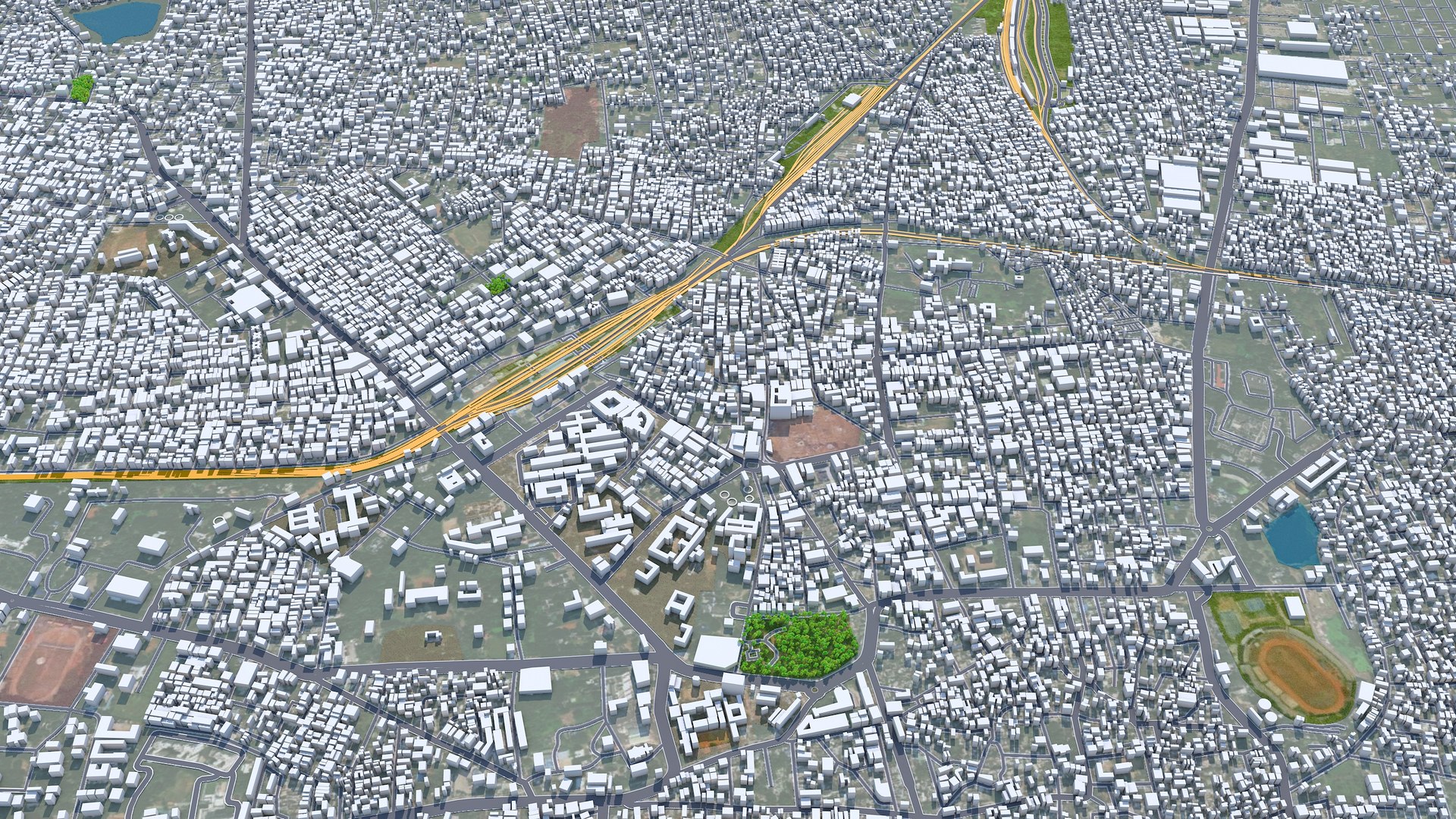 3D Model Guntur Andhra Pradesh - TurboSquid 2090164