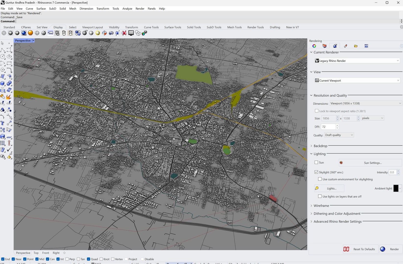 3D Model Guntur Andhra Pradesh - TurboSquid 2090164