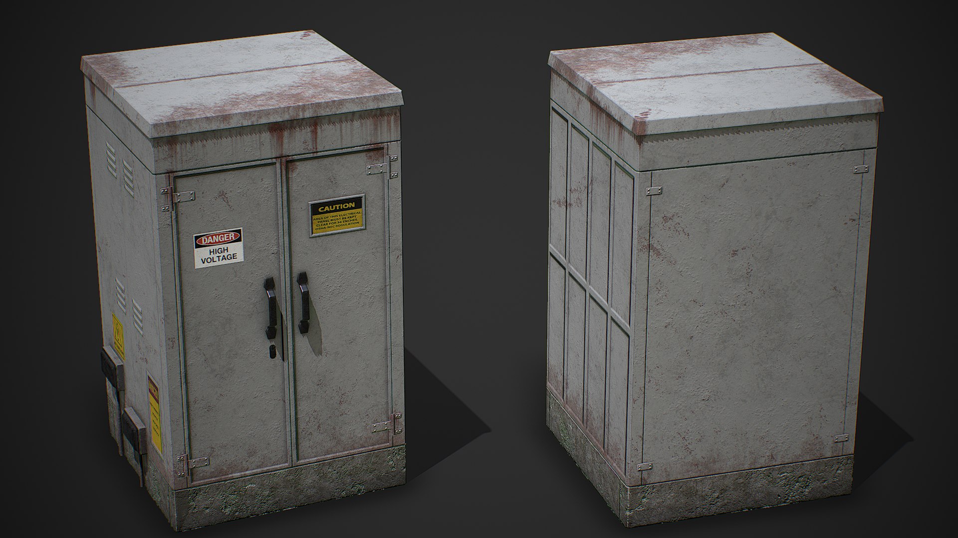 Fuse Box PBR Game Ready 3D Model - TurboSquid 1763309