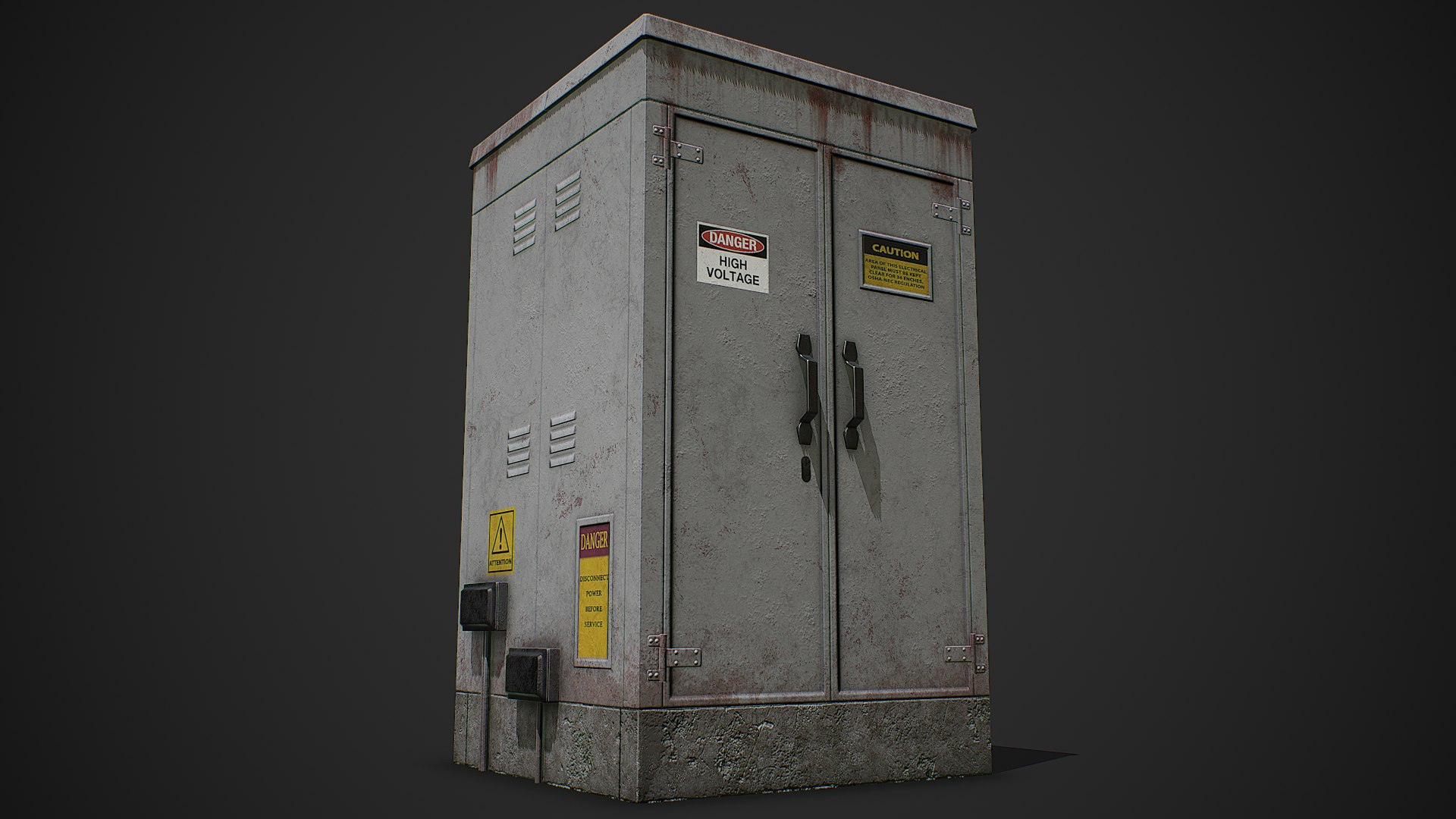 Fuse Box PBR Game Ready 3D Model - TurboSquid 1763309