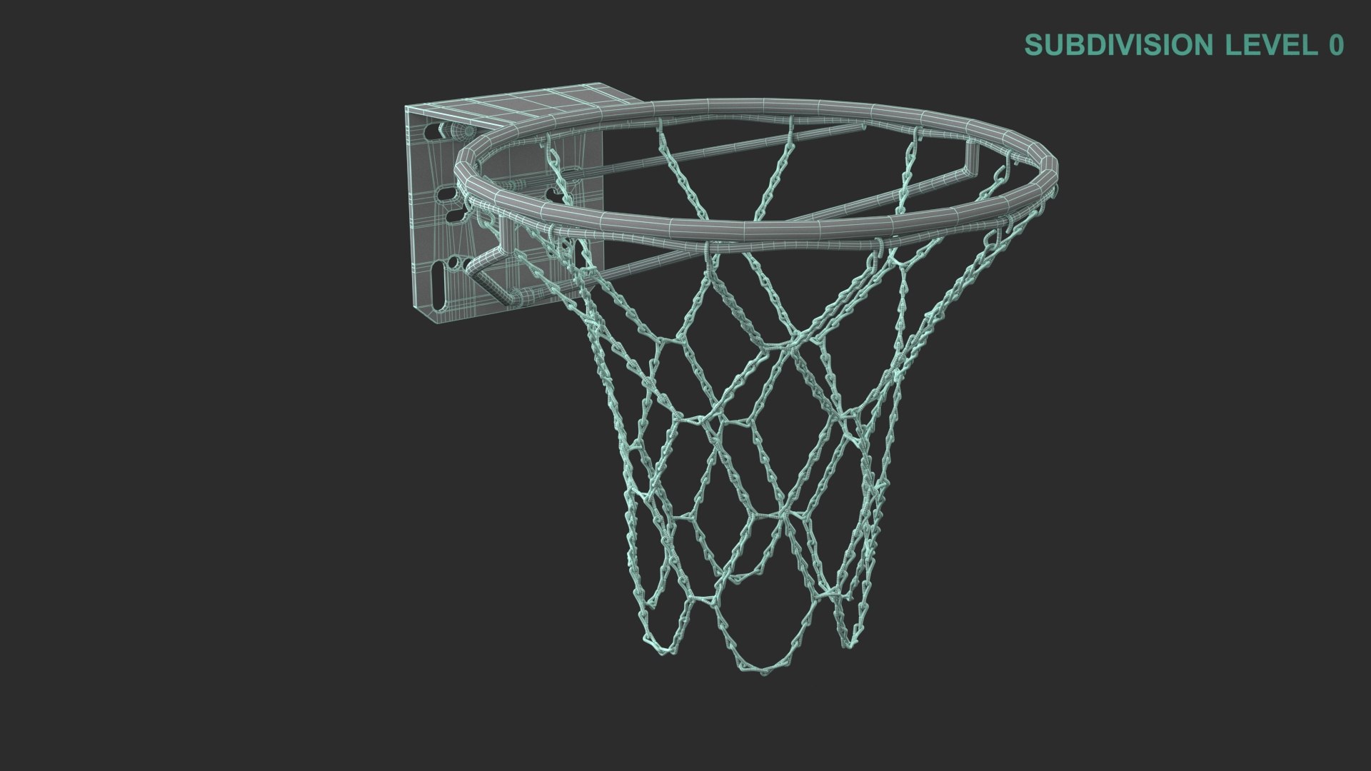 3D Basketball Rim model - TurboSquid 1829709