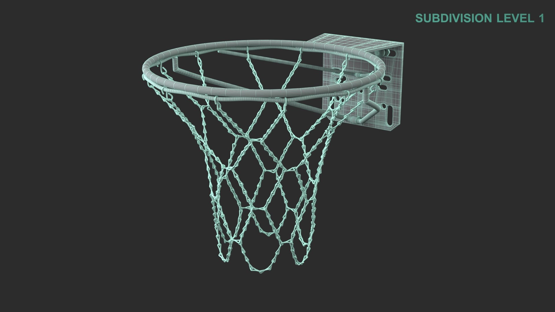 3D Basketball Rim model - TurboSquid 1829709