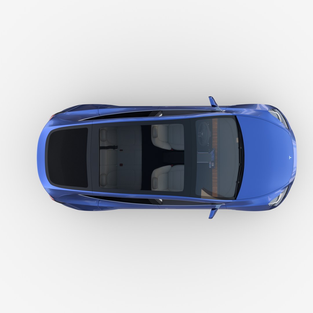 3D Tesla Y Rwd Chassis Model - TurboSquid 1613625