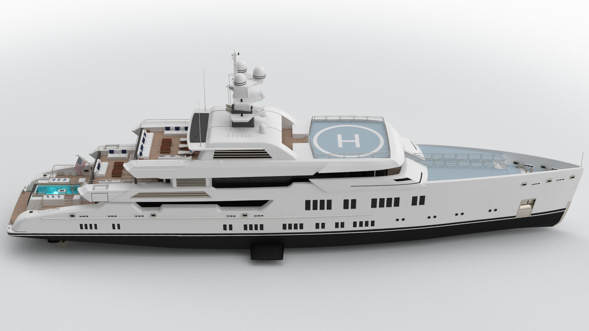 Annike Yacht Model - TurboSquid 2251201