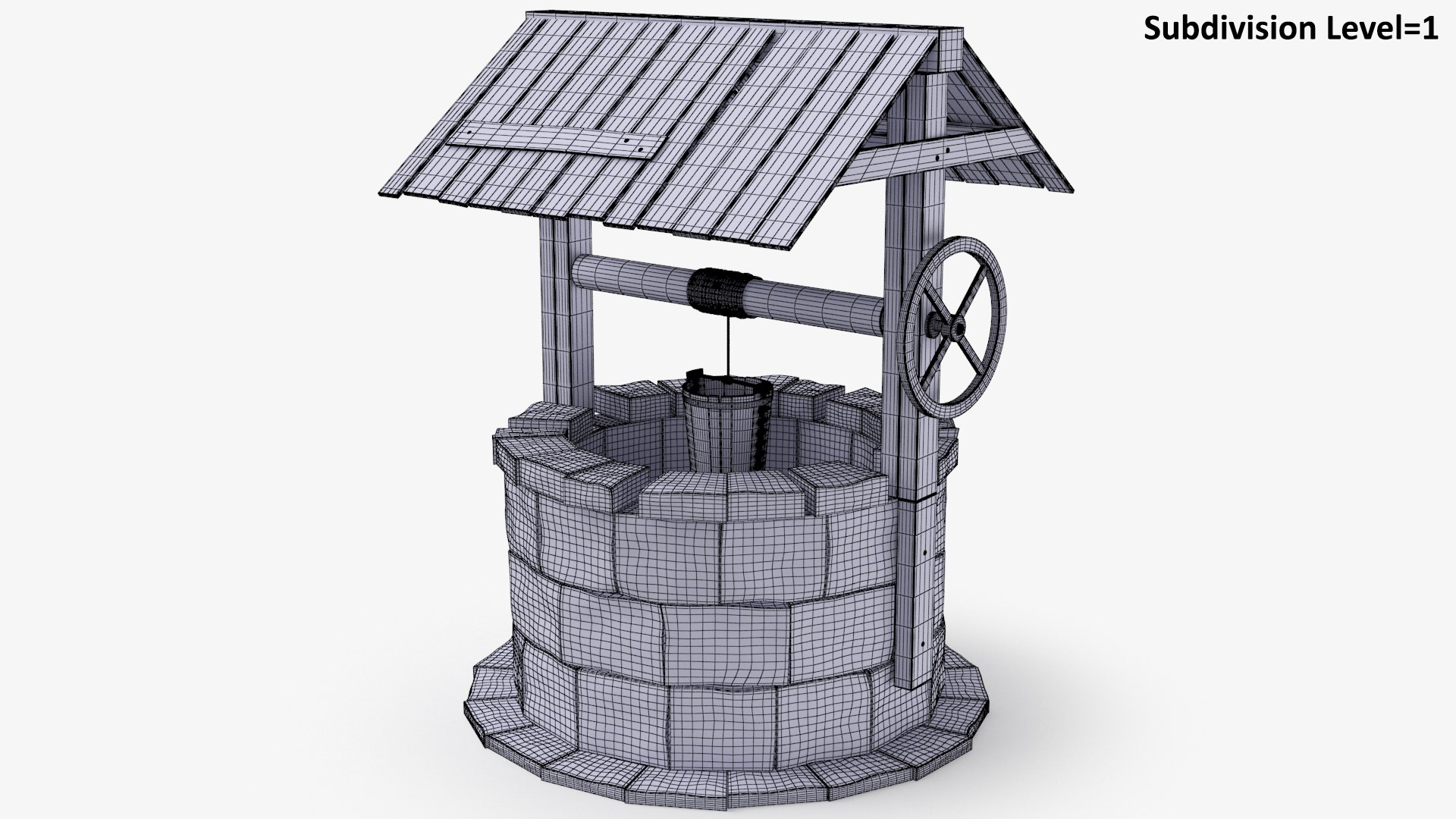 Old Water Well 3D model - TurboSquid 2156594
