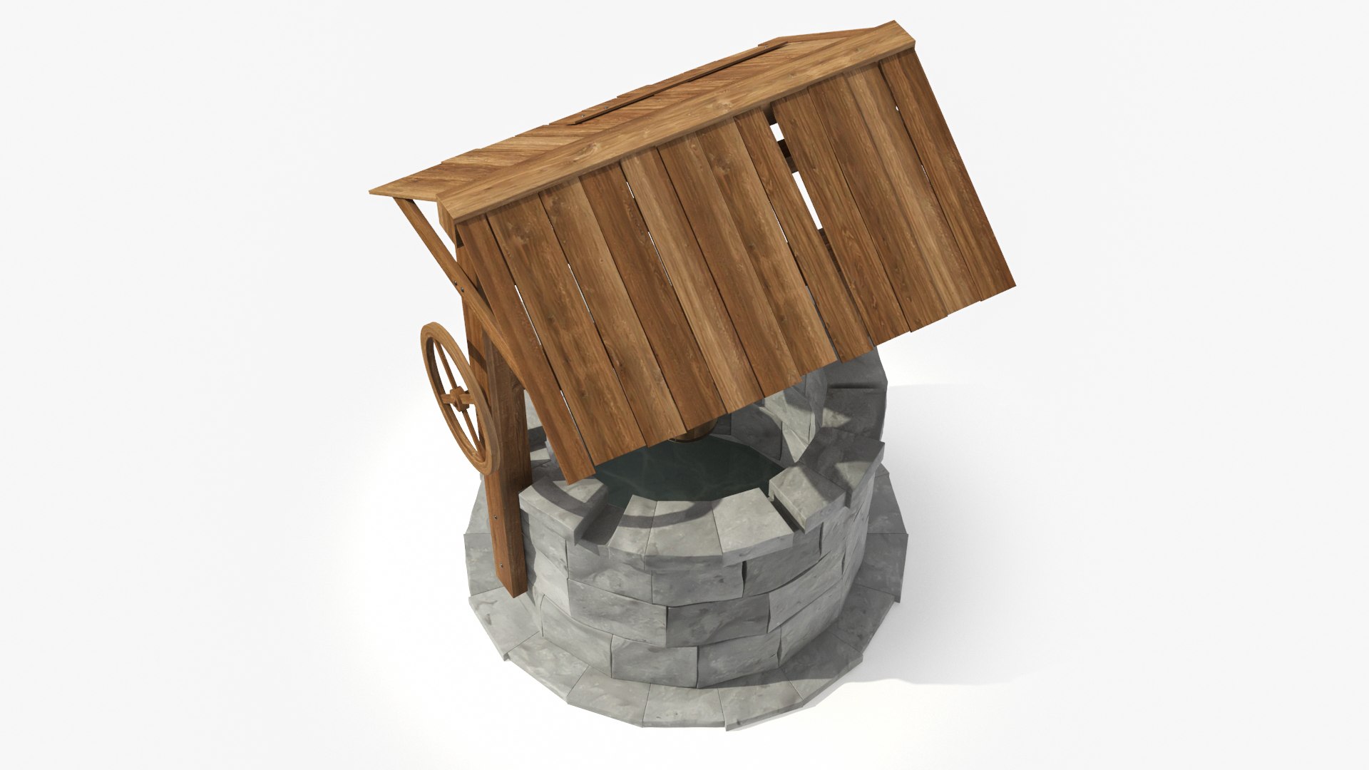 Old Water Well 3D model - TurboSquid 2156594