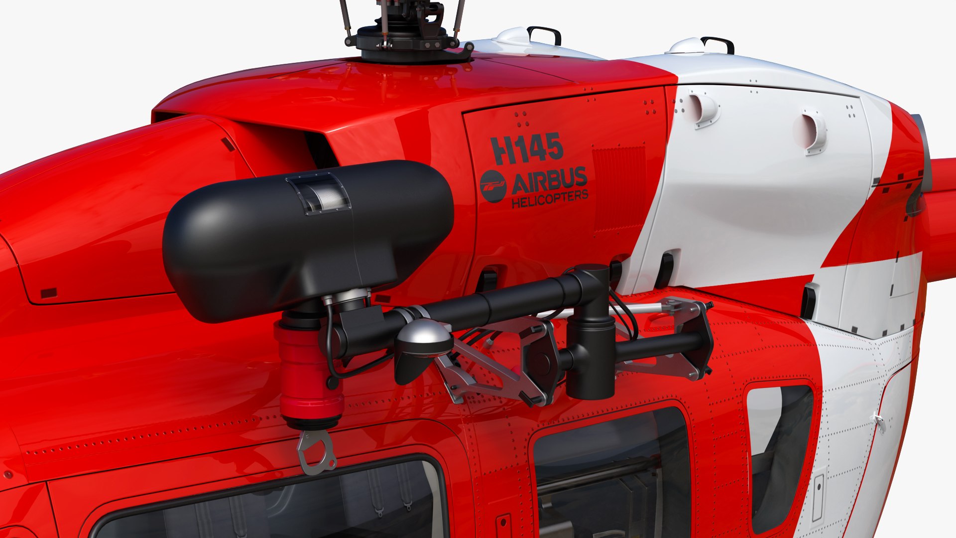 Airbus H145 Emergency REGA Switzerland 3D model - TurboSquid 1732108