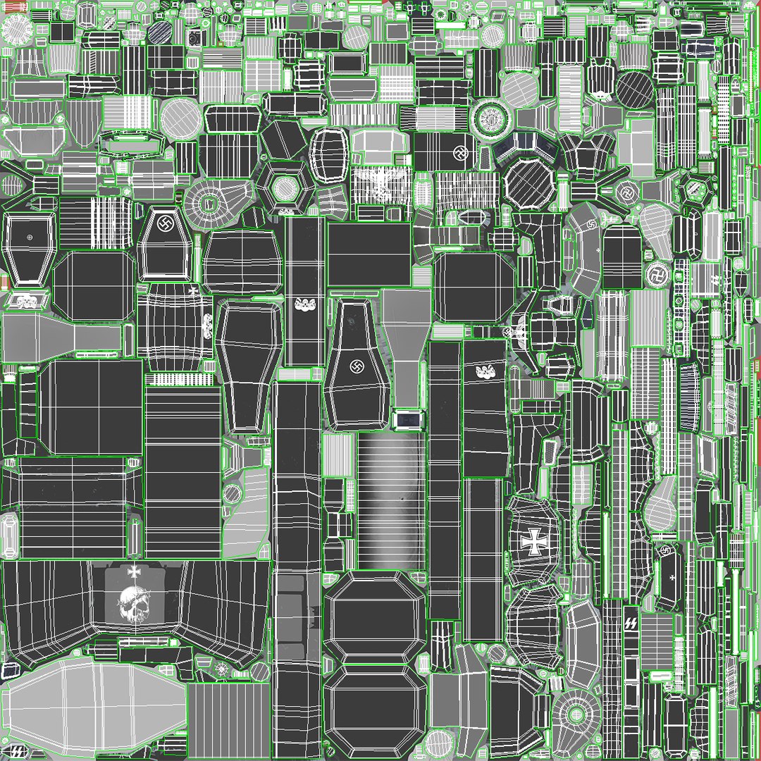 3D Heavy Assault Mech Walker Black In Wolfenstein Style - TurboSquid ...