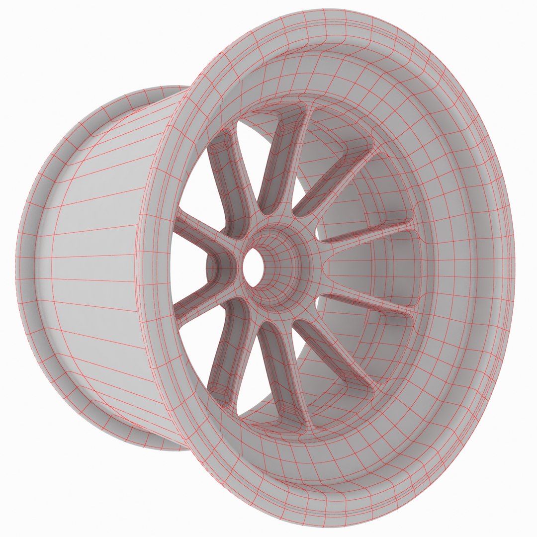 car f1 wheel rays 3d max