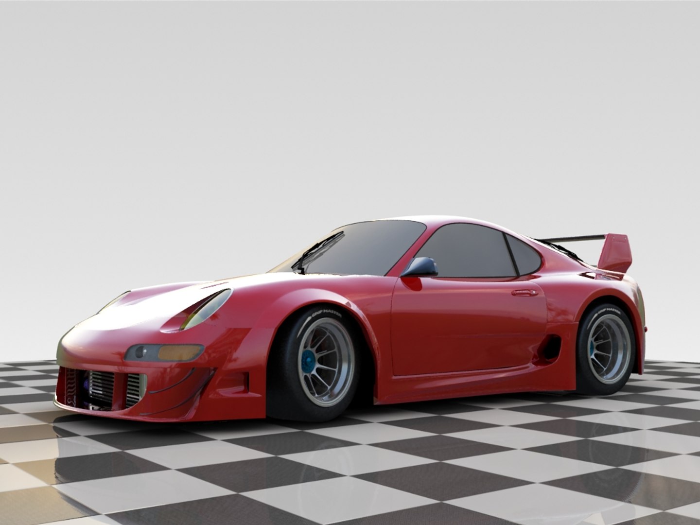 Car F1 Wheel Rays 3d Max